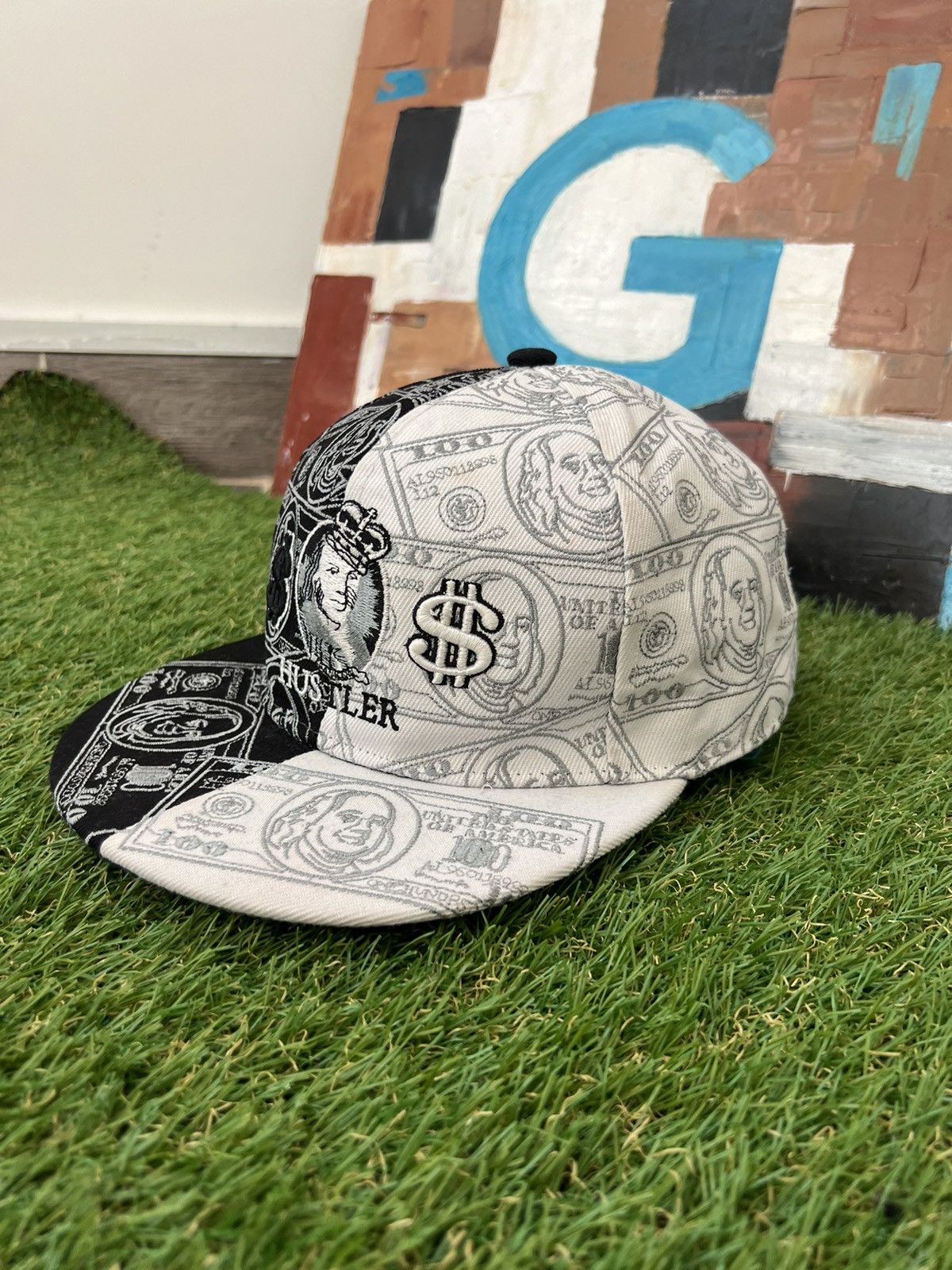 Vintage New Era dollar cap | Grailed