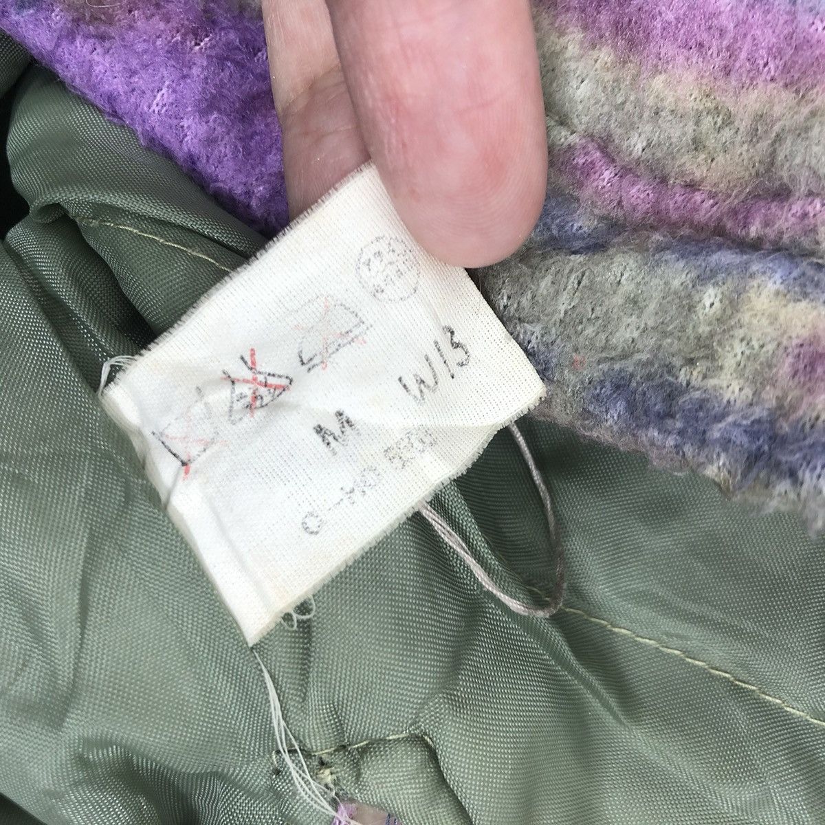 Vintage Vtg VIRGIN VOYAGE NAVAJO Aztec Sherpa Purple Fleece Jacket ...
