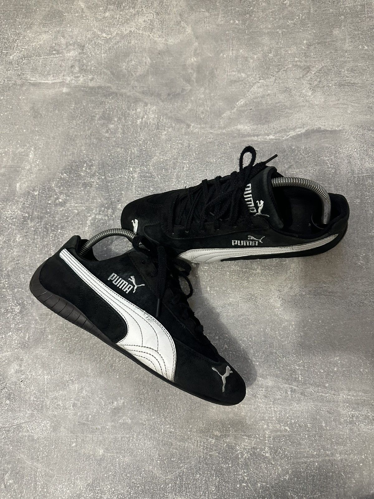 Japanese Brand × Puma Puma Speedcat Black Suede Sneakers Shoes Mostro ...