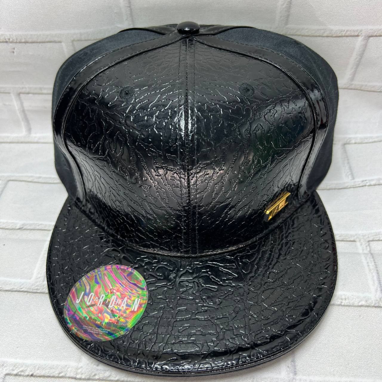 Jordan Brand Jordan AF1 Fusion Cement Elephant 7 3/4 Hat Fitted Cap Men ...