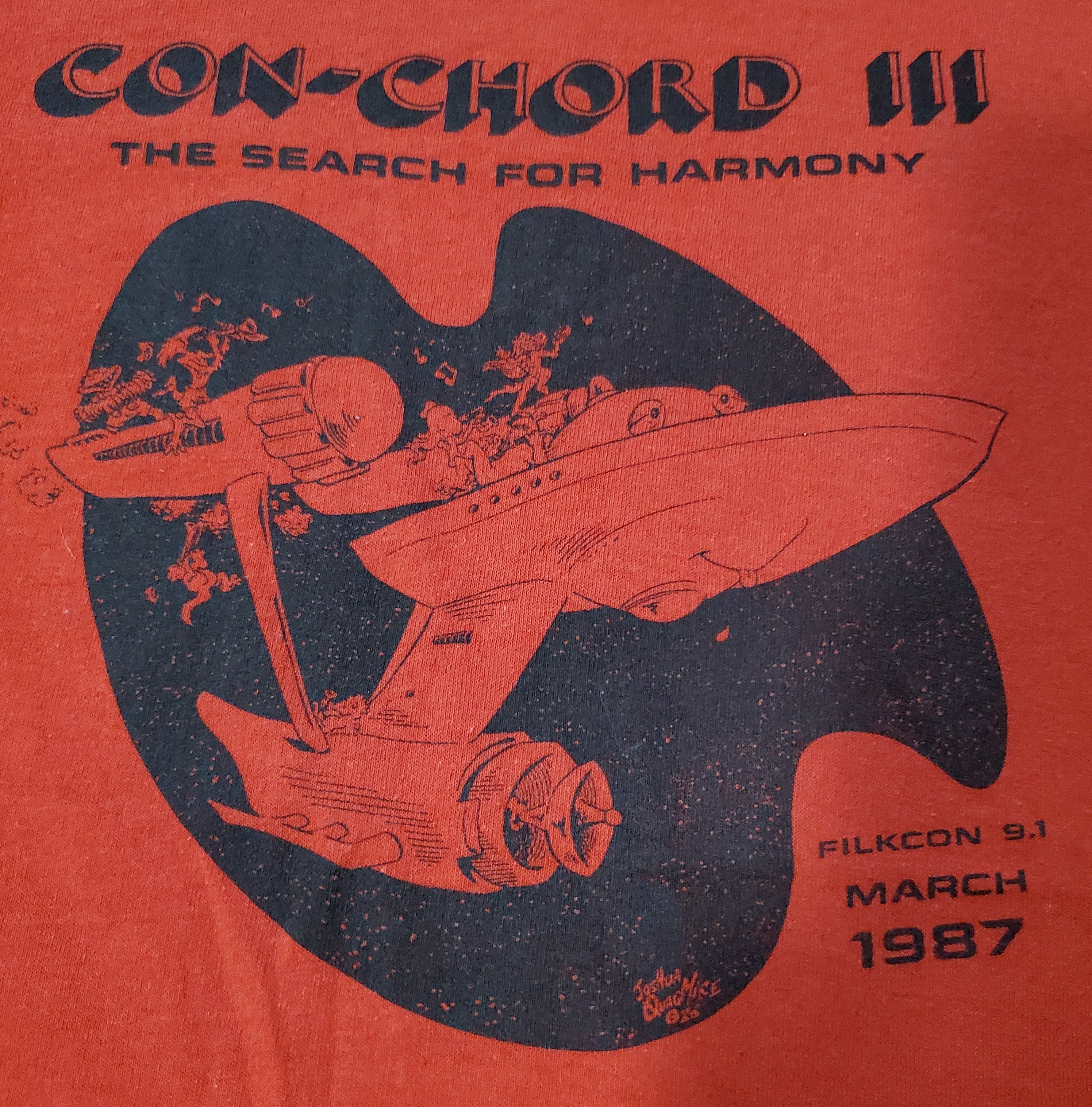 Vintage 1987 star trek knock-off band conchord harmony | Grailed