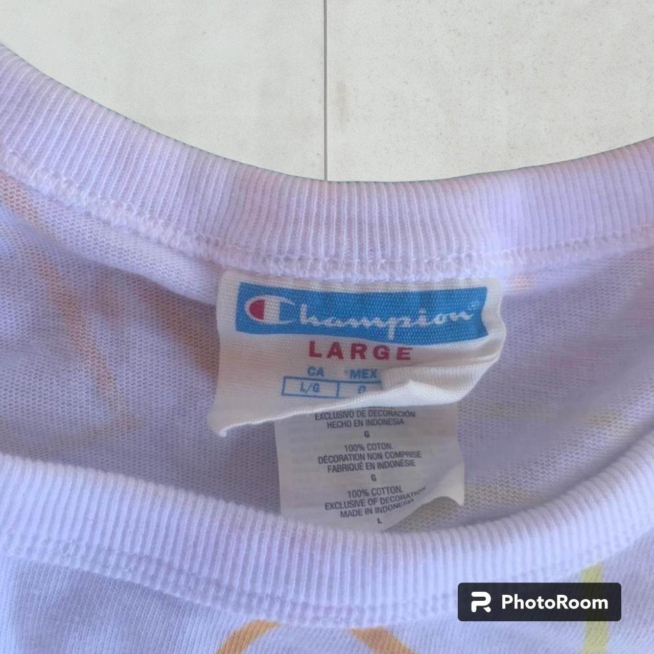 Champion Vintage Champion All Over Print Letters | Grailed