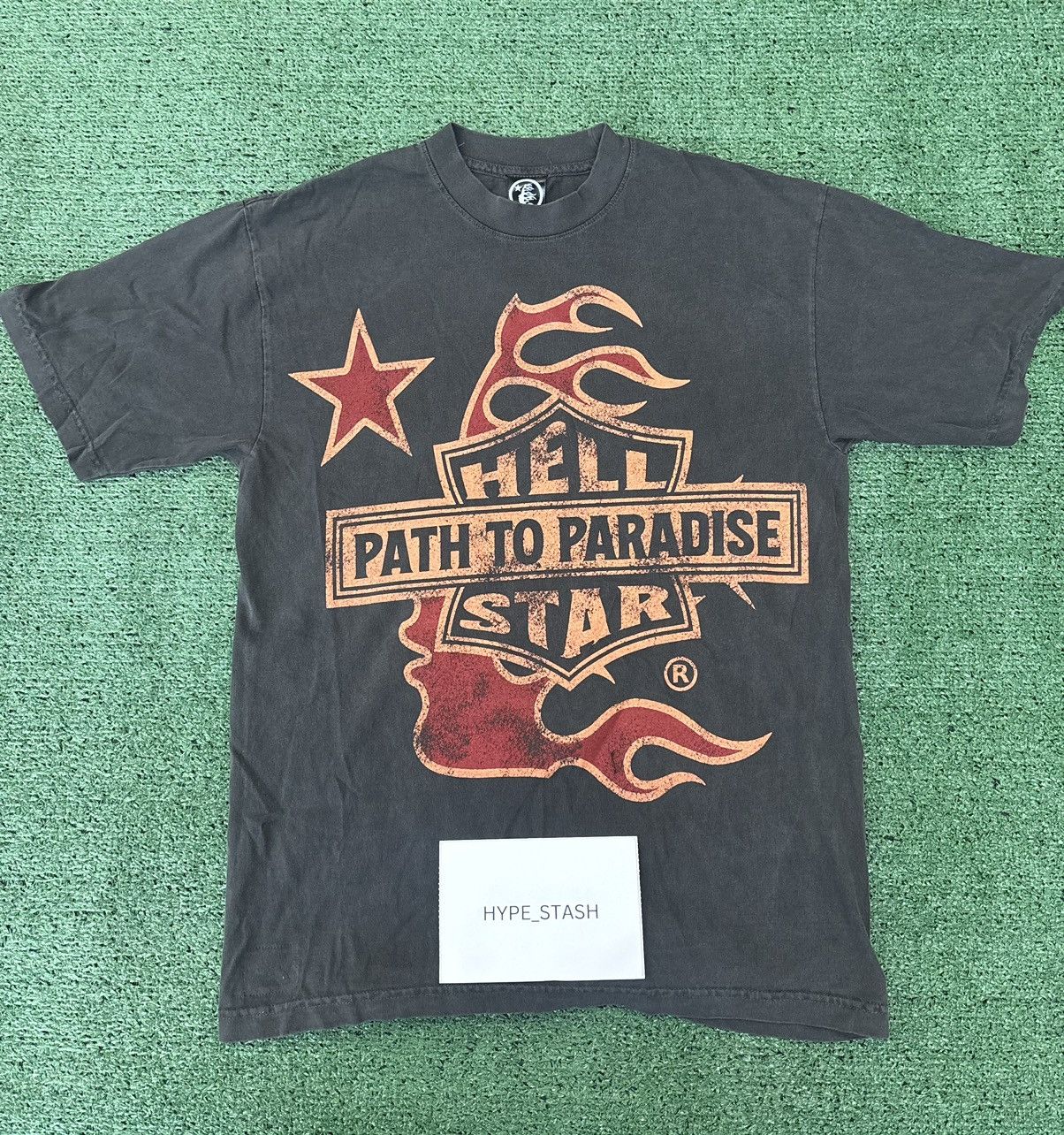 HELLSTAR Hellstar Biker Tee Overseas Edition | Grailed