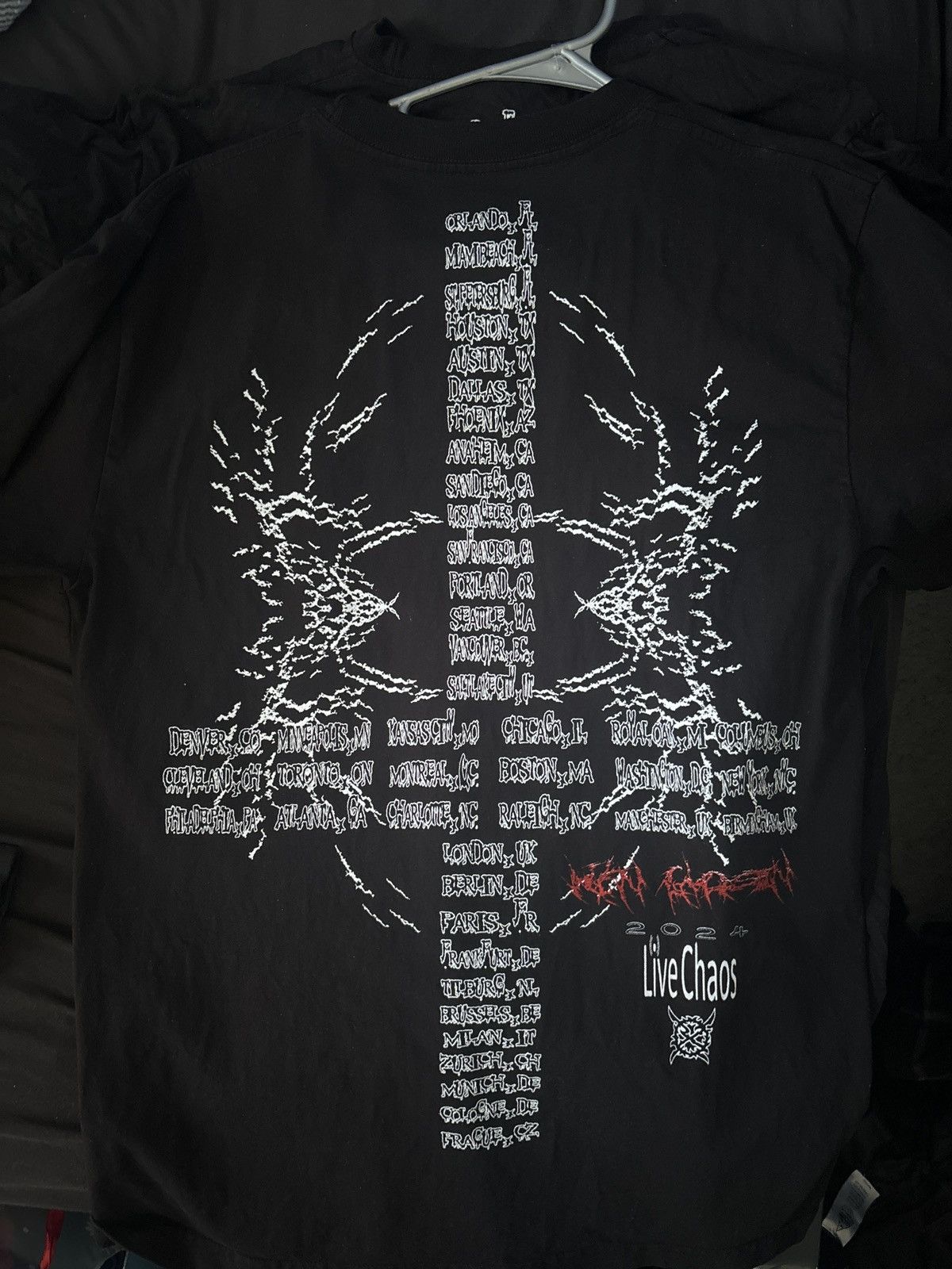 Ken Carson × Streetwear Ken Carson A Great Chaos Tour merch | Grailed