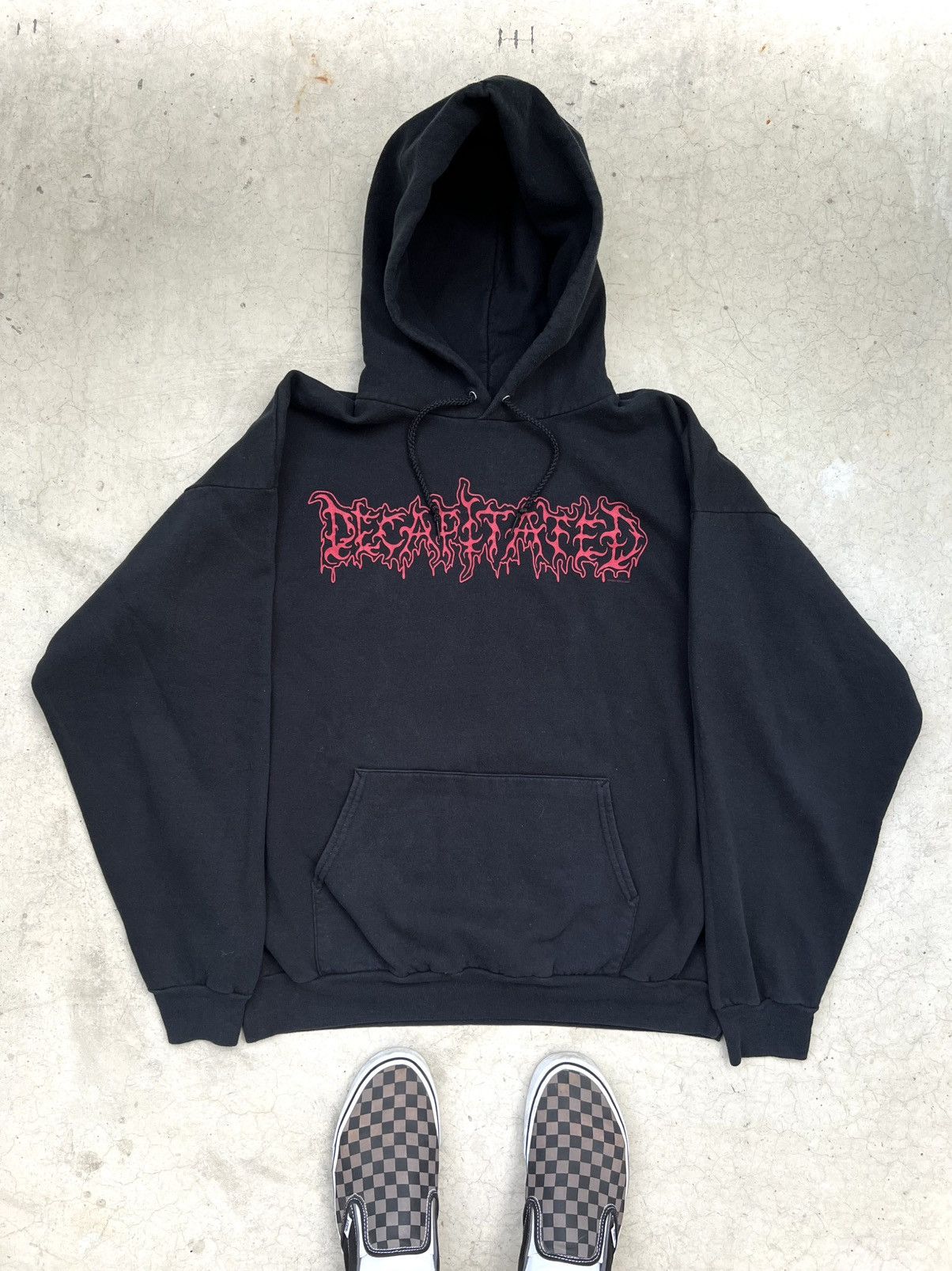 Band Tees 2000 Decapitated Vintage Death Metal Band Hoodie Devourment ...