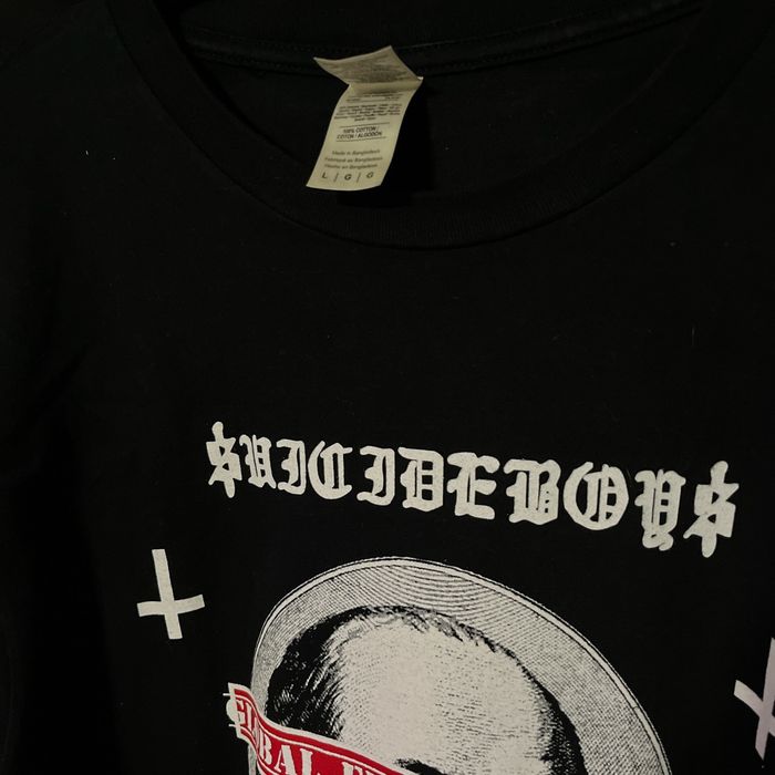 Pouya & $uicideboy$ Merch 2017 $uicideboy$ Global Epidemic Tour tee ...