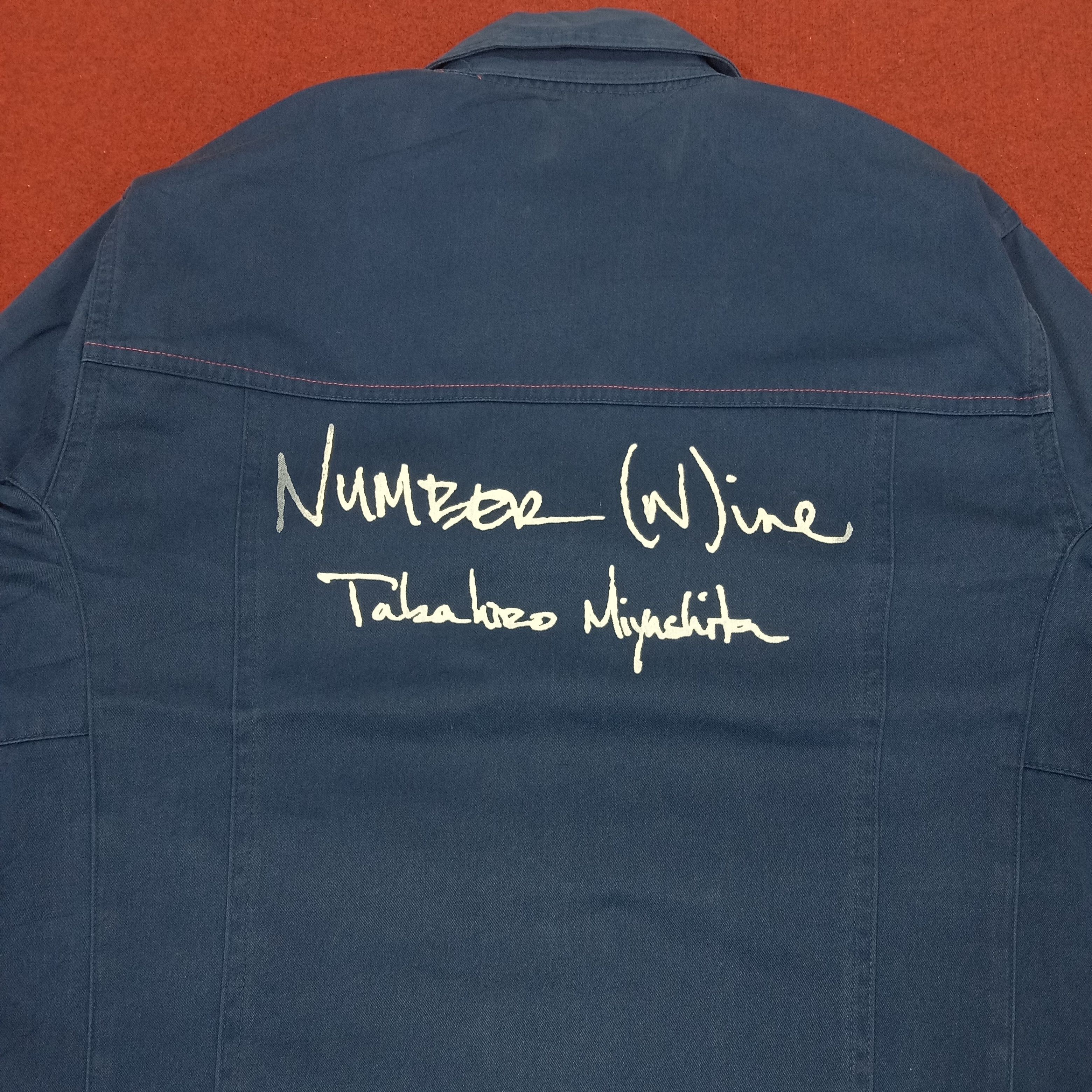 Japanese Brand Kansai X Custom Number Nine Japanese Brand Workers ...