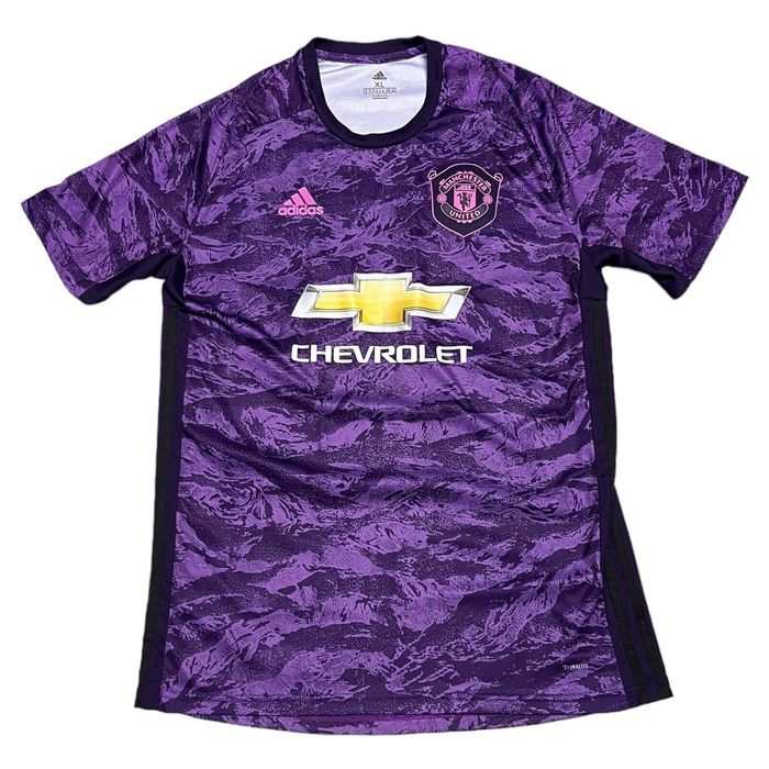Adidas Adidas MAN U Manchester United Chevy Soccer Football Jersey ...