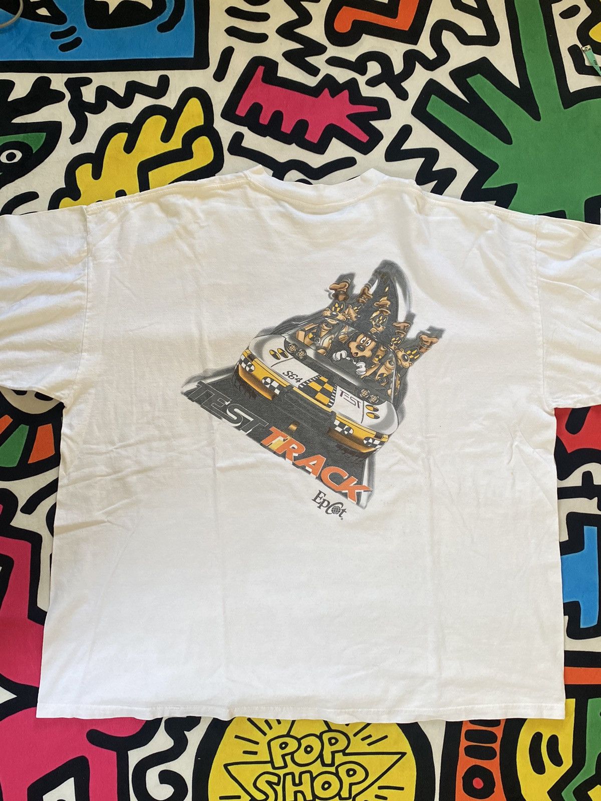 Vintage Vintage Disney test track shirt | Grailed