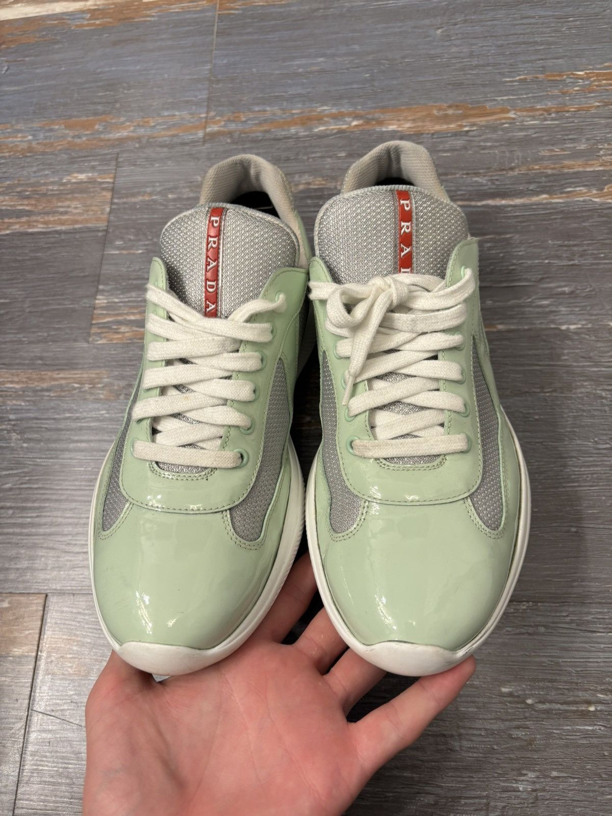 Prada Prada Americas Cup Patent Leather Size 10.5 | Grailed