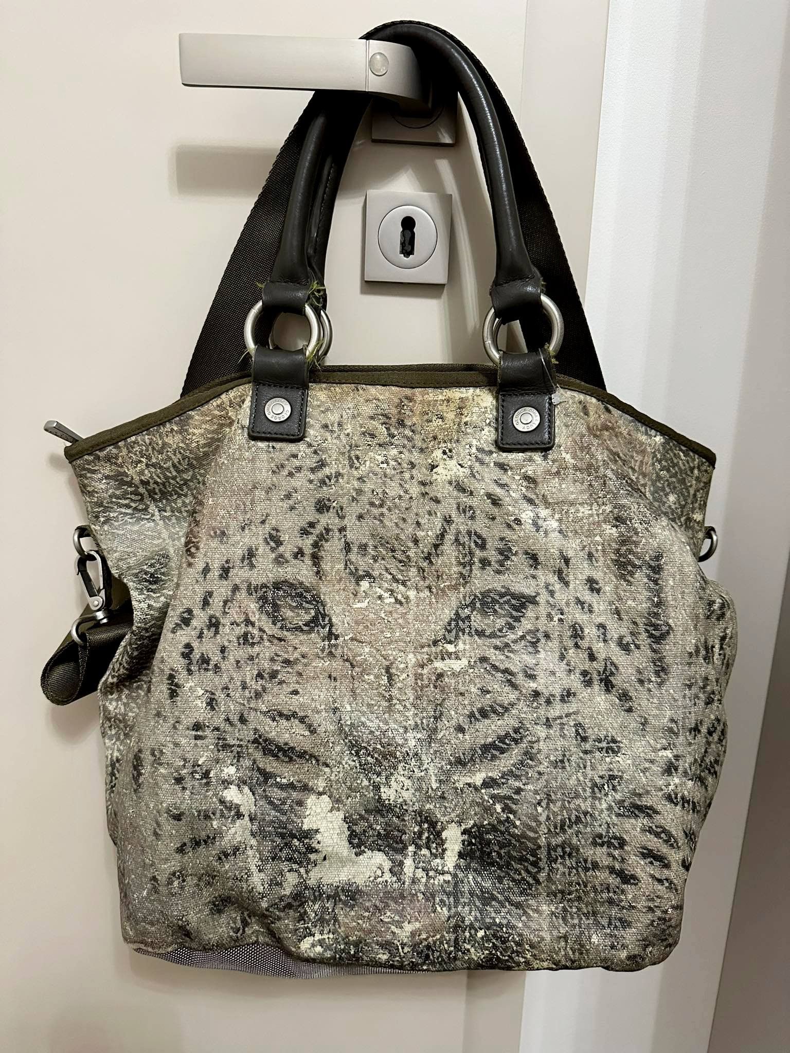 George Gina & Lucy × Vintage George Gina & Lucy Hopper Bag SNOWLEOPARD ...