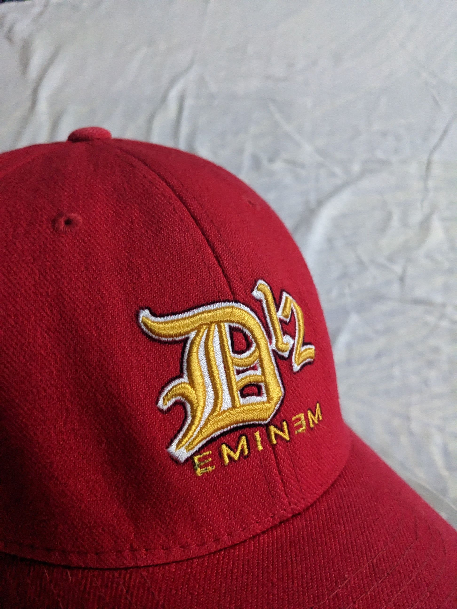 Eminem × Vintage Vintage Bootleg Texace Eminem D12 Flexfit Hat | Grailed