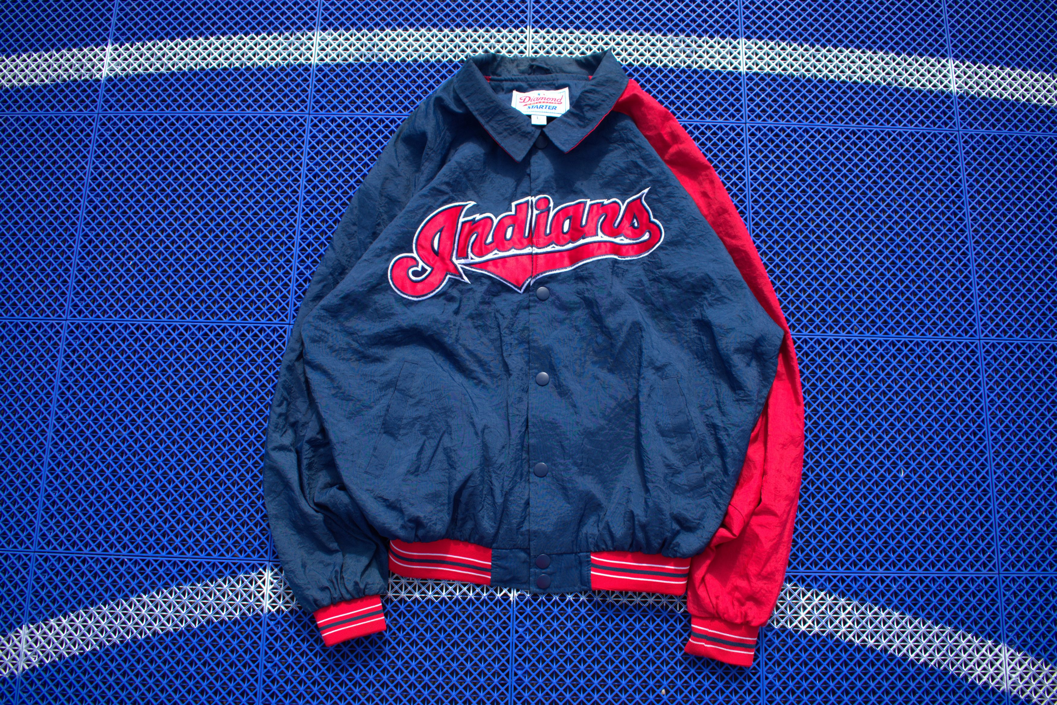 Starter 90s Diamond Starter MLB Cleveland Indians | Grailed