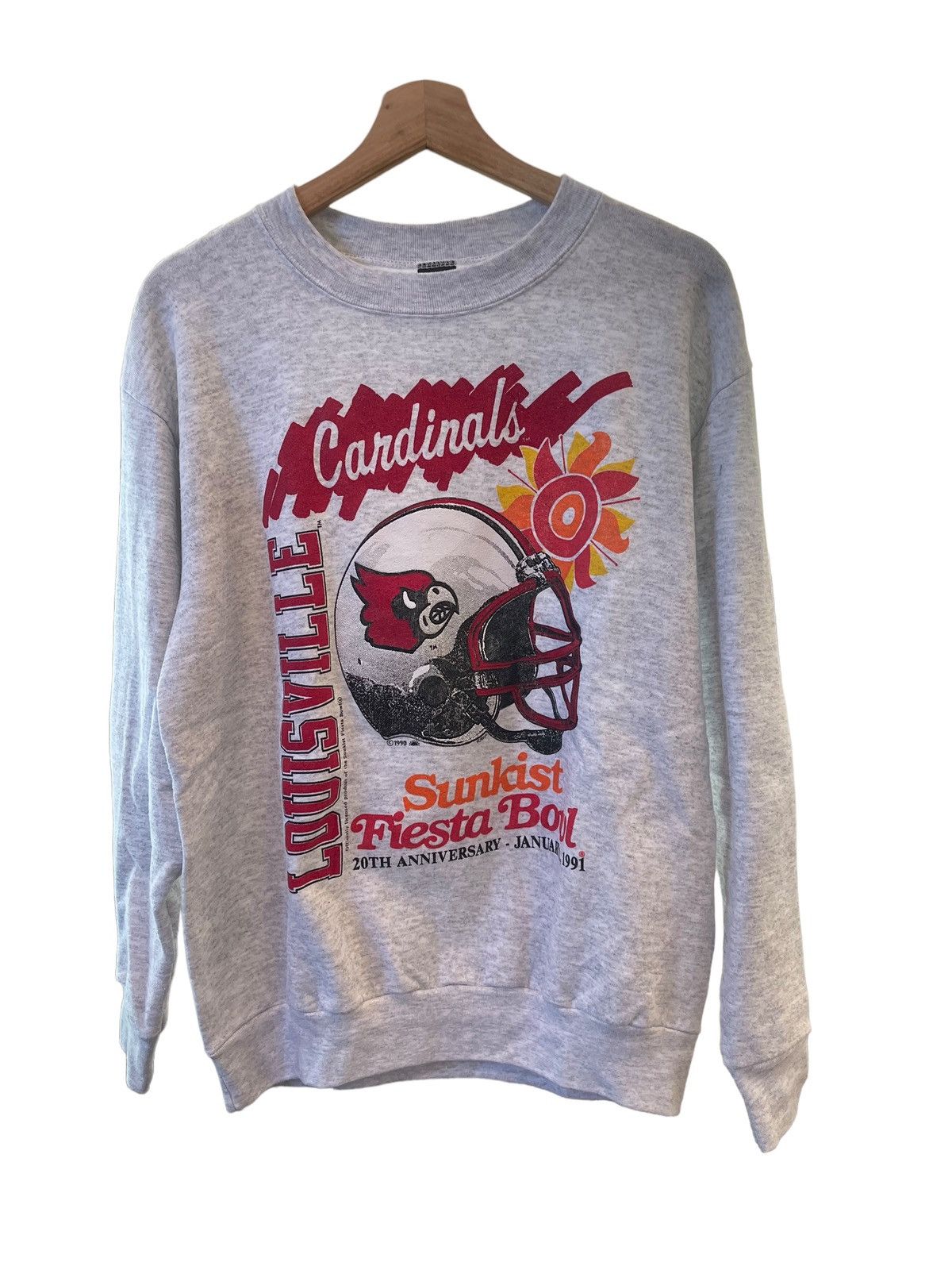 NCAA × Vintage Vintage 1991 Louisville Cardinals Fiesta Bowl Sweater ...