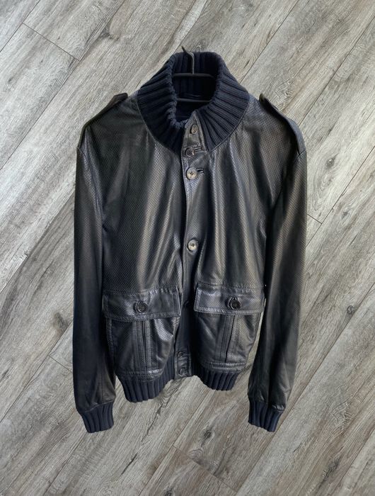 Gucci ICONIC GUCCI Madonna Perforated Leather Jacket | Grailed