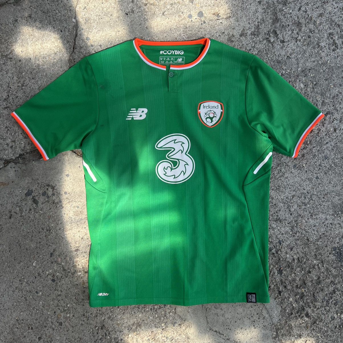 New Balance × Soccer Jersey New Balance Ireland Football Shirt Soccer ...