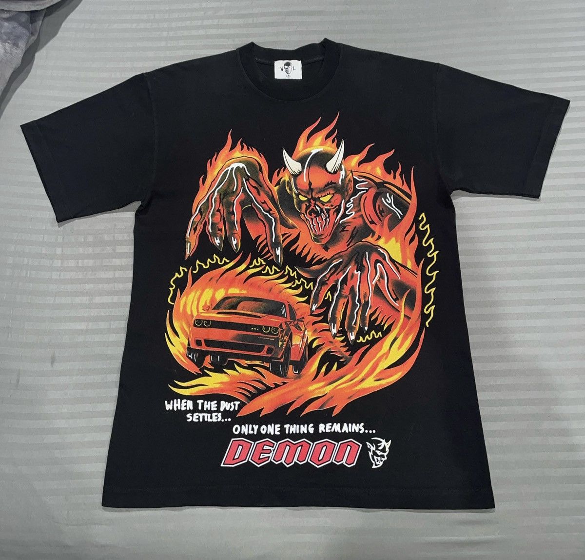 Warren Lotas Warren Lotas x Dodge tee black | Grailed