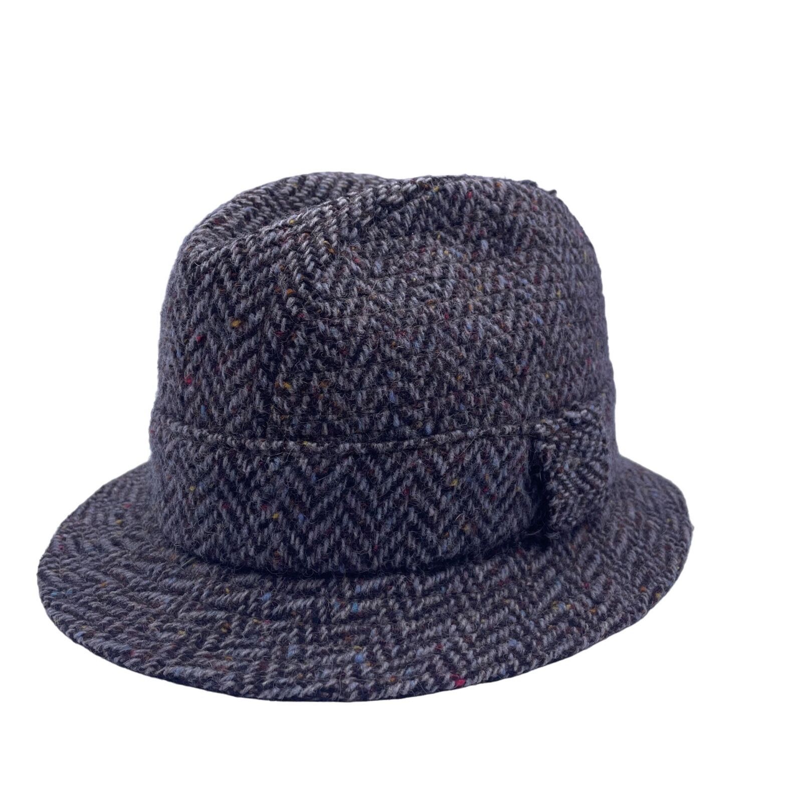 Donegal Tweed Donegal Tweed Hats Ireland Castlebar Fedora Mens 22.5 ...
