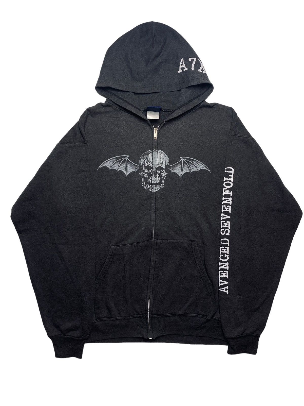 Vintage 2005 Avenged Sevenfold - A7X City Of Evil Promo Zip Hoodie ...