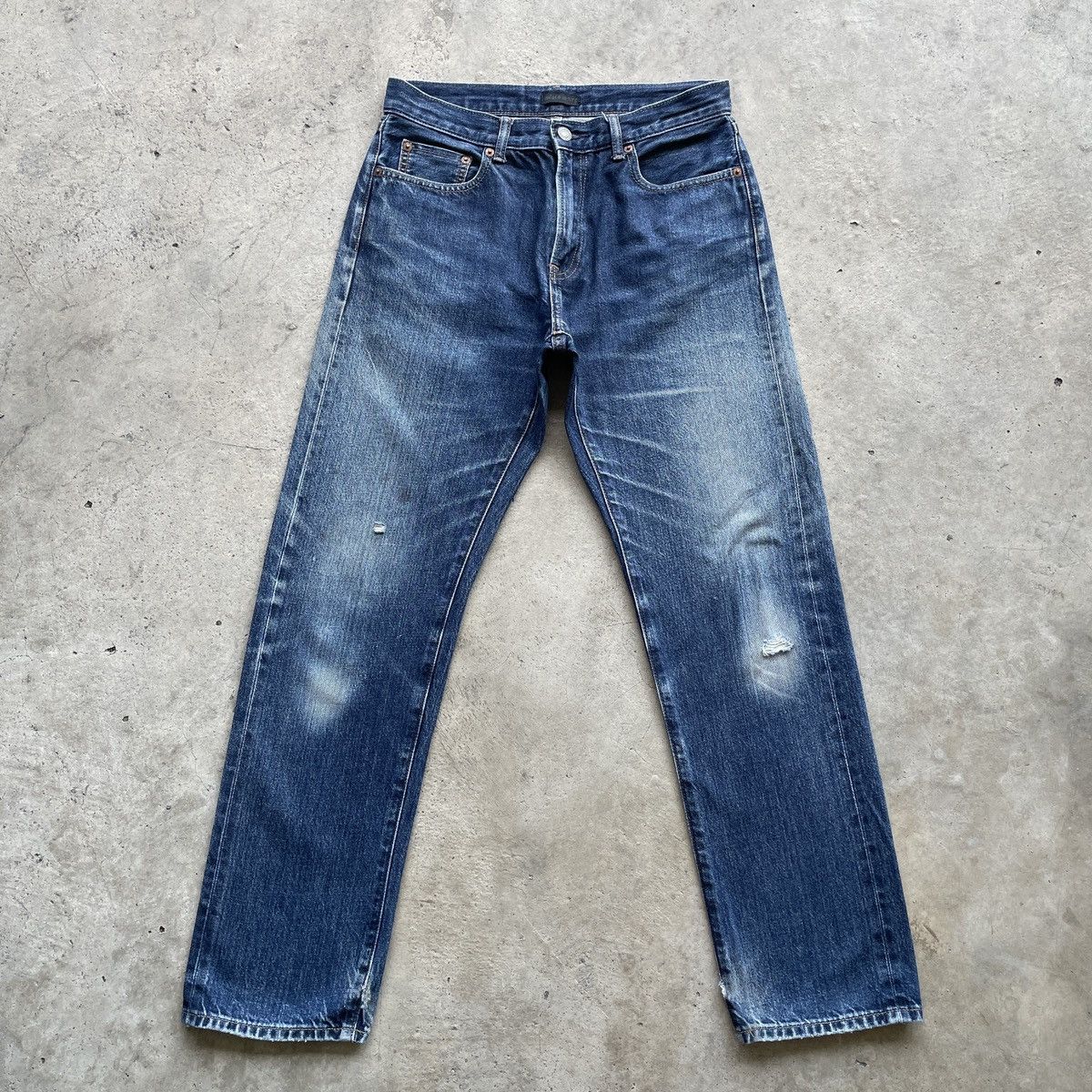 Japanese Brand × Jean × Vintage W30x29💥 Vintage Japanese Faded Selvedge ...