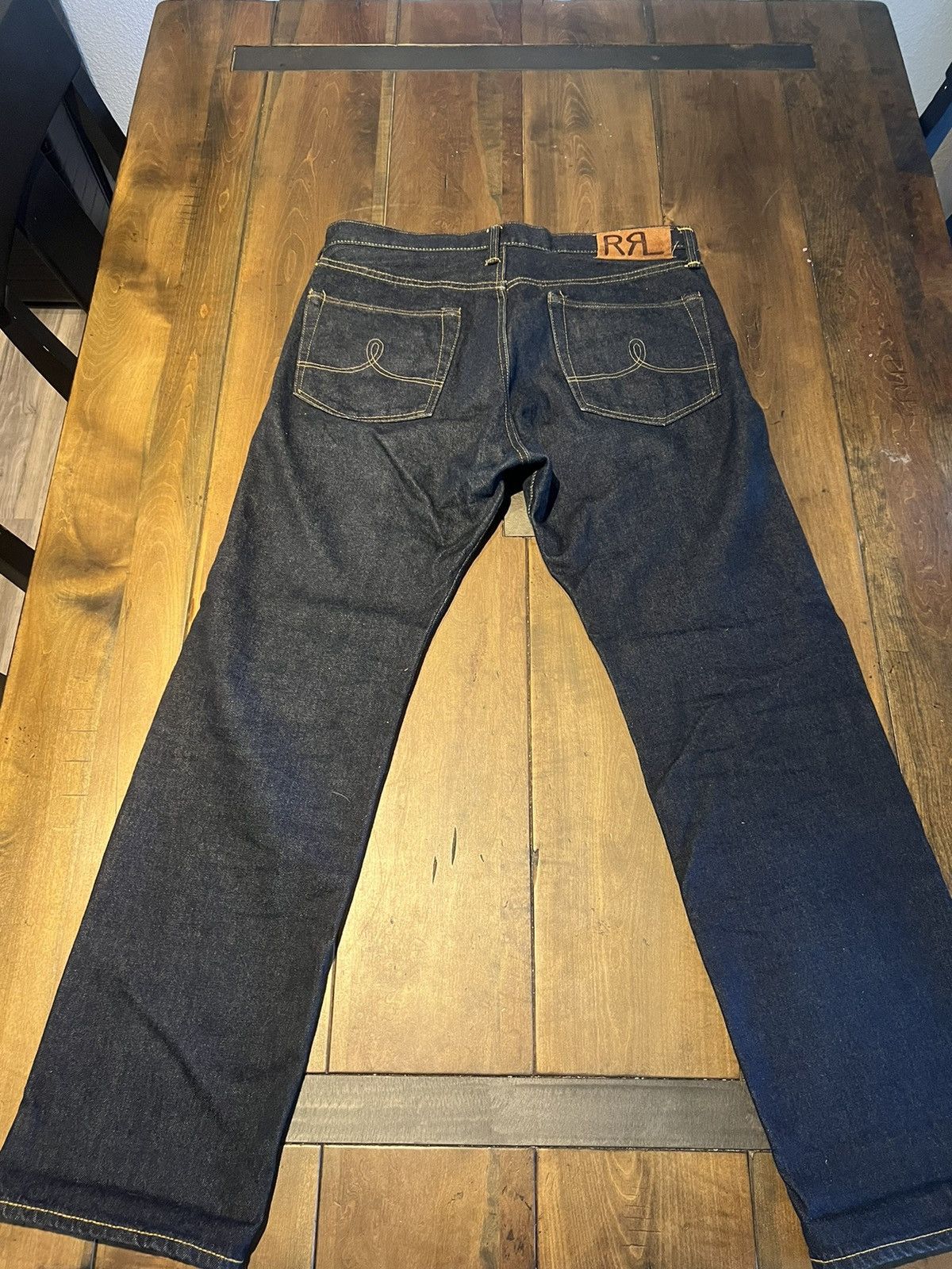 RRL Ralph Lauren *FINAL DROP* RLL Denim Straight Fit Selvedge 33x30 | Grailed