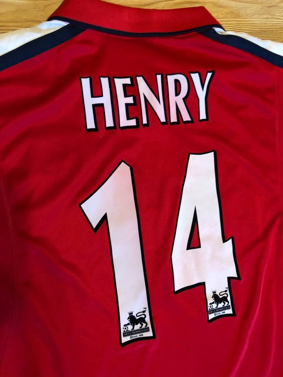 Nike Arsenal FC 2000-2002 Henry Nike home football soccer jersey | Grailed