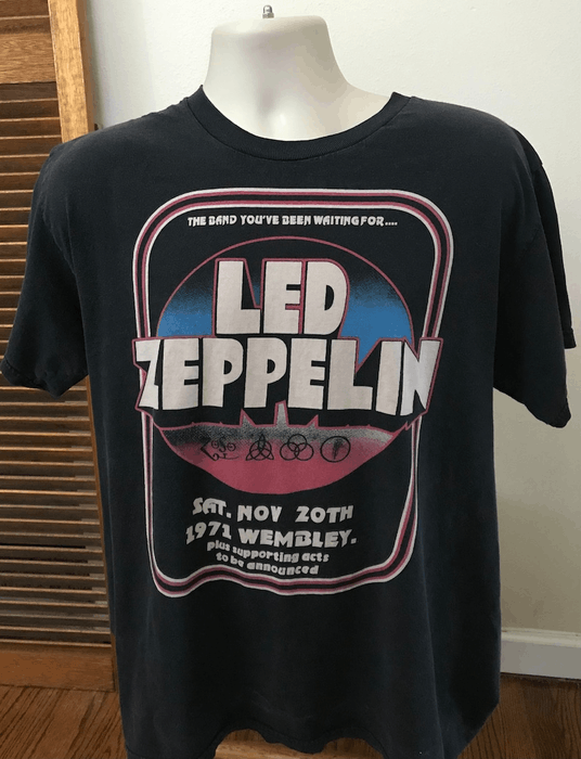 Vintage Vintage Led Zeppelin Concert T shirts 1990s | Grailed