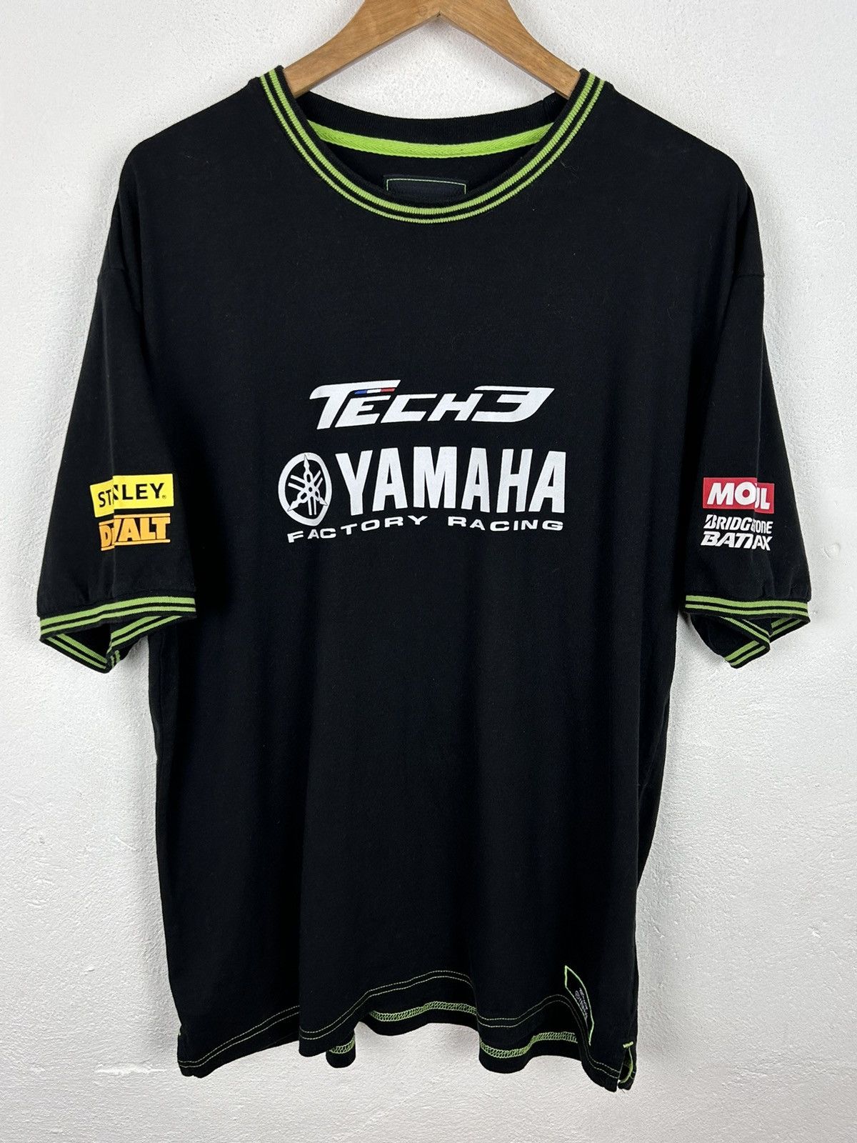 Yamaha Vintage Yamaha Factory Racing Tech 3 T-Shirt In Black | Grailed