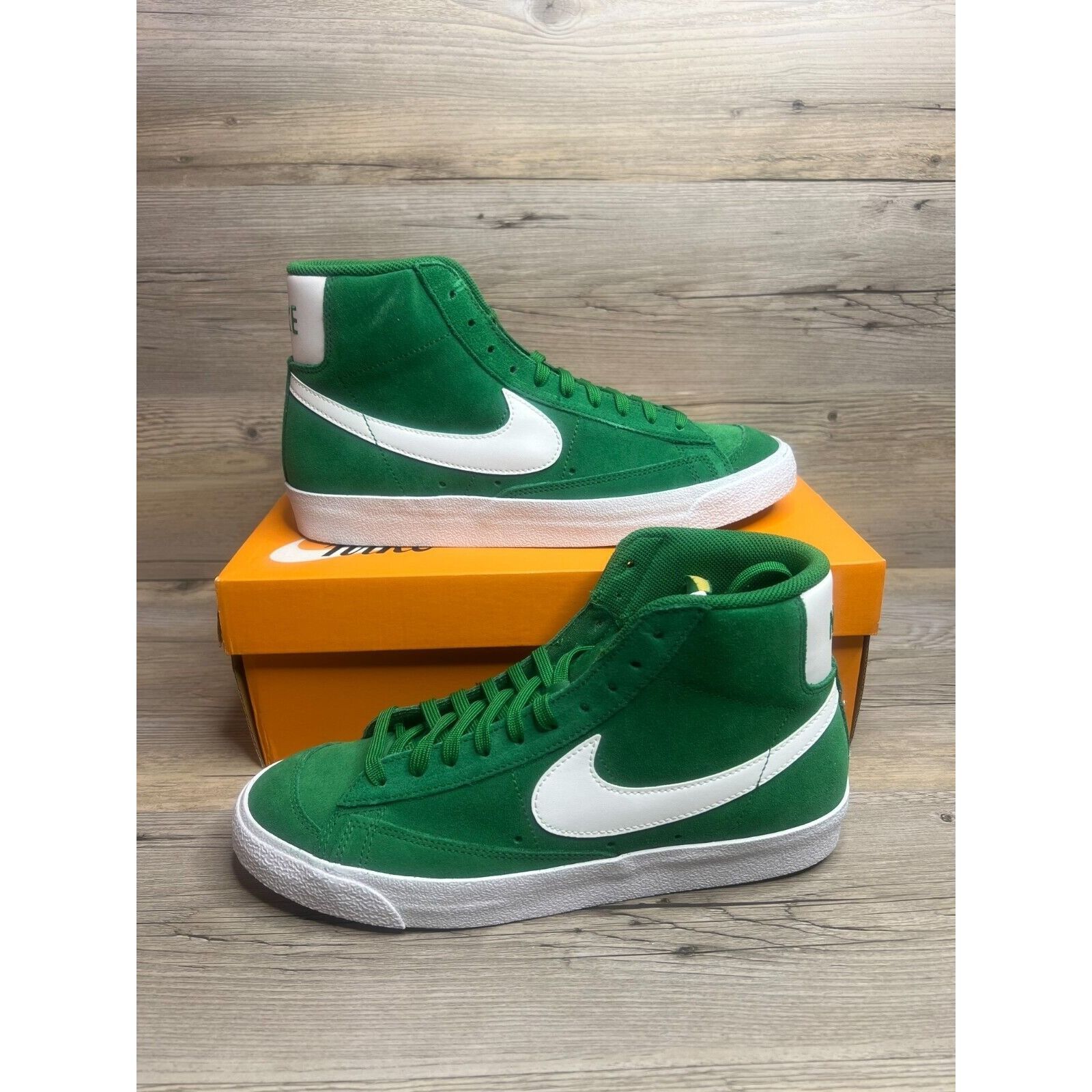 Nike Nike Blazer Mid 77 Mens Size 10.5 Pine Green White | Grailed