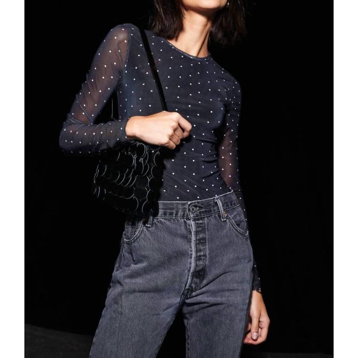 Cami NYC Brooks Bodysuit In Black & White | Grailed