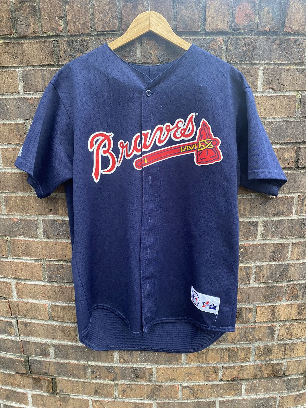 Vintage Vintage 90s Chipper Jones Atlanta Braves MLB Jersey | Grailed
