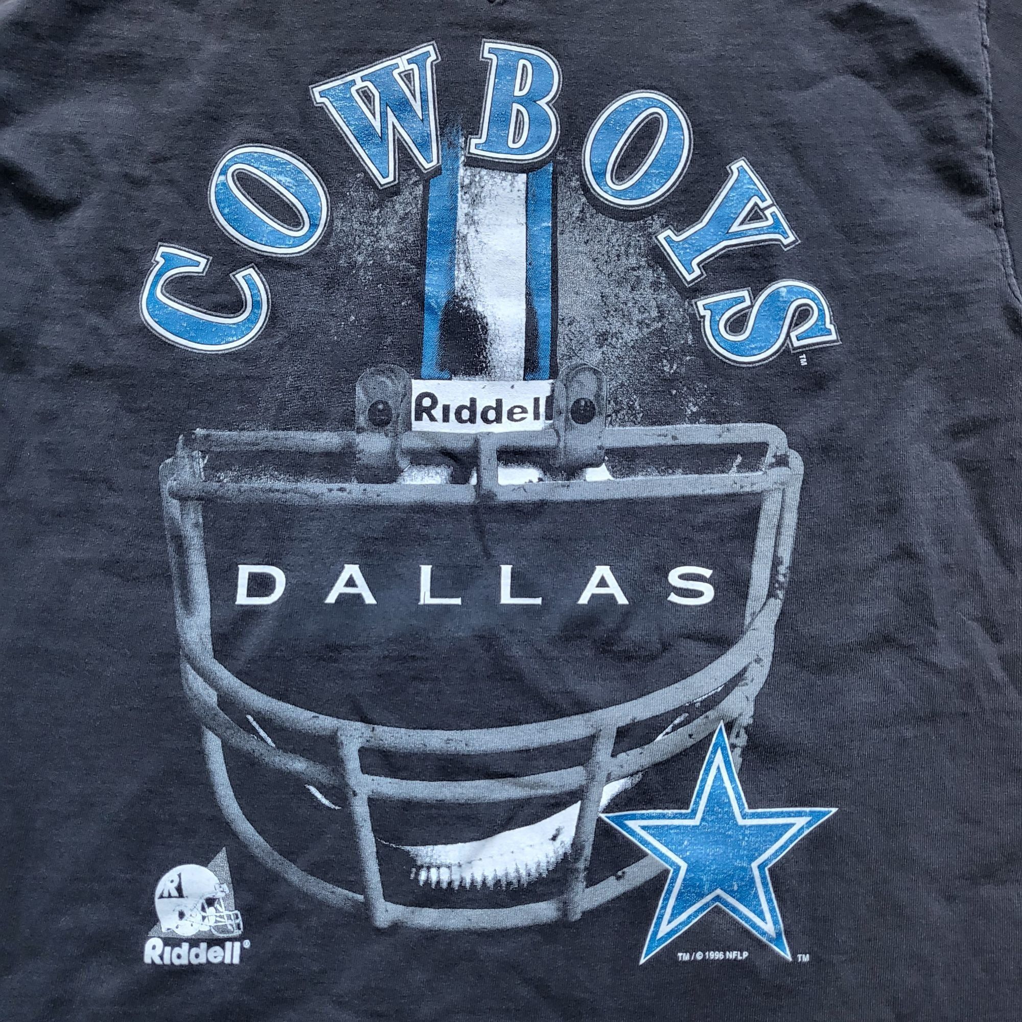 Vintage NFL Dallas Cowboys Football Helmet Vintage 90s 1996 Riddell ...