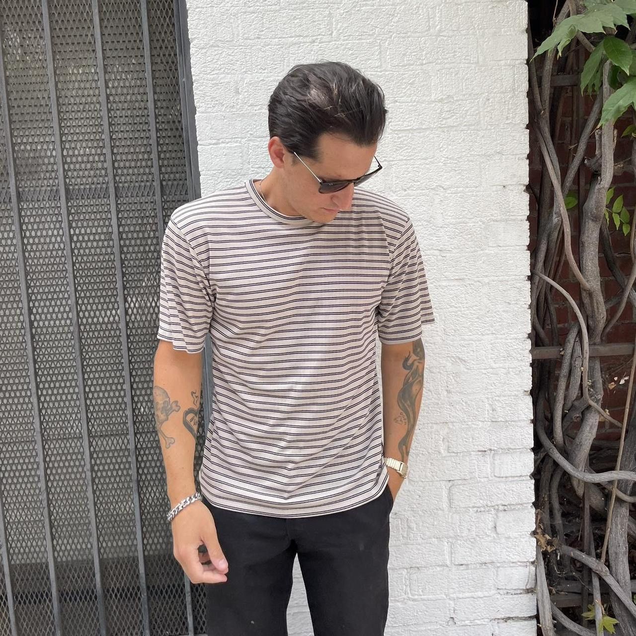 Elliott × Tommy Hilfiger × Zara Vintage Y2K Elliott striped t-shirt ...