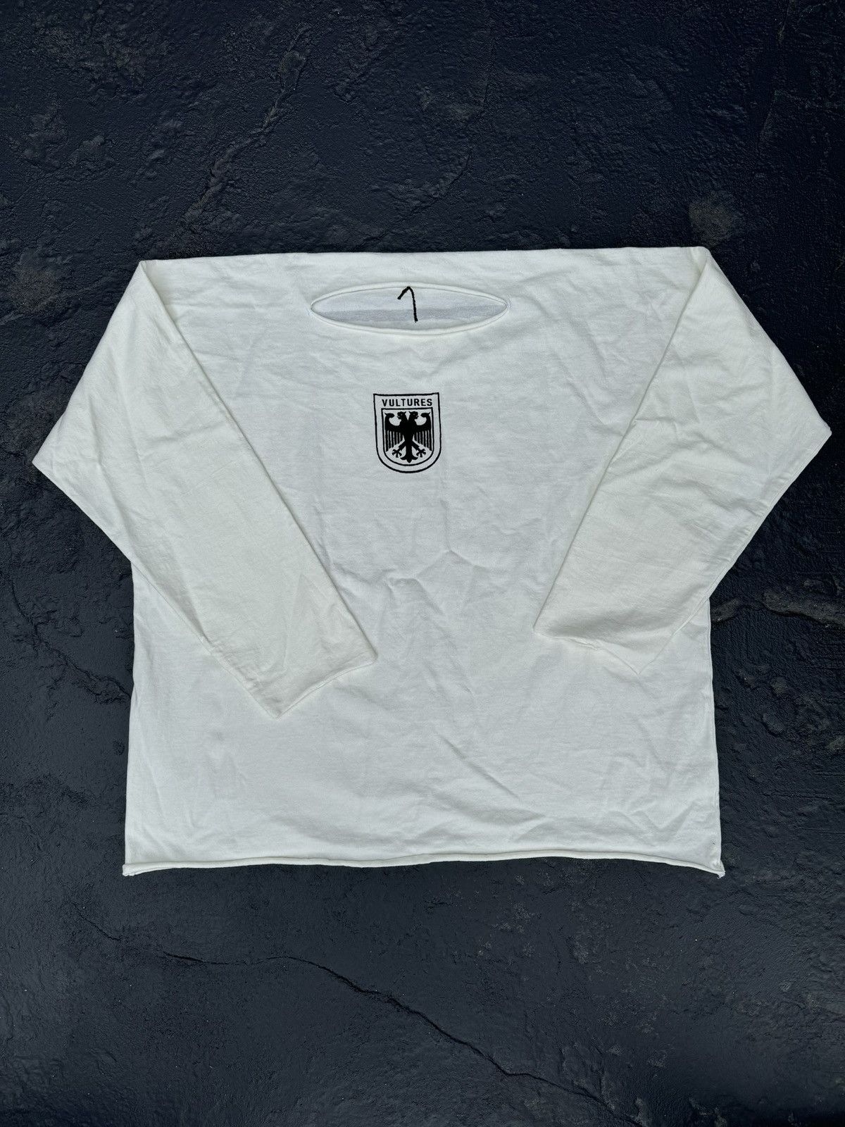 Gosha Rubchinskiy × Kanye West Kanye West Yeezy Vultures Long Sleeve ...