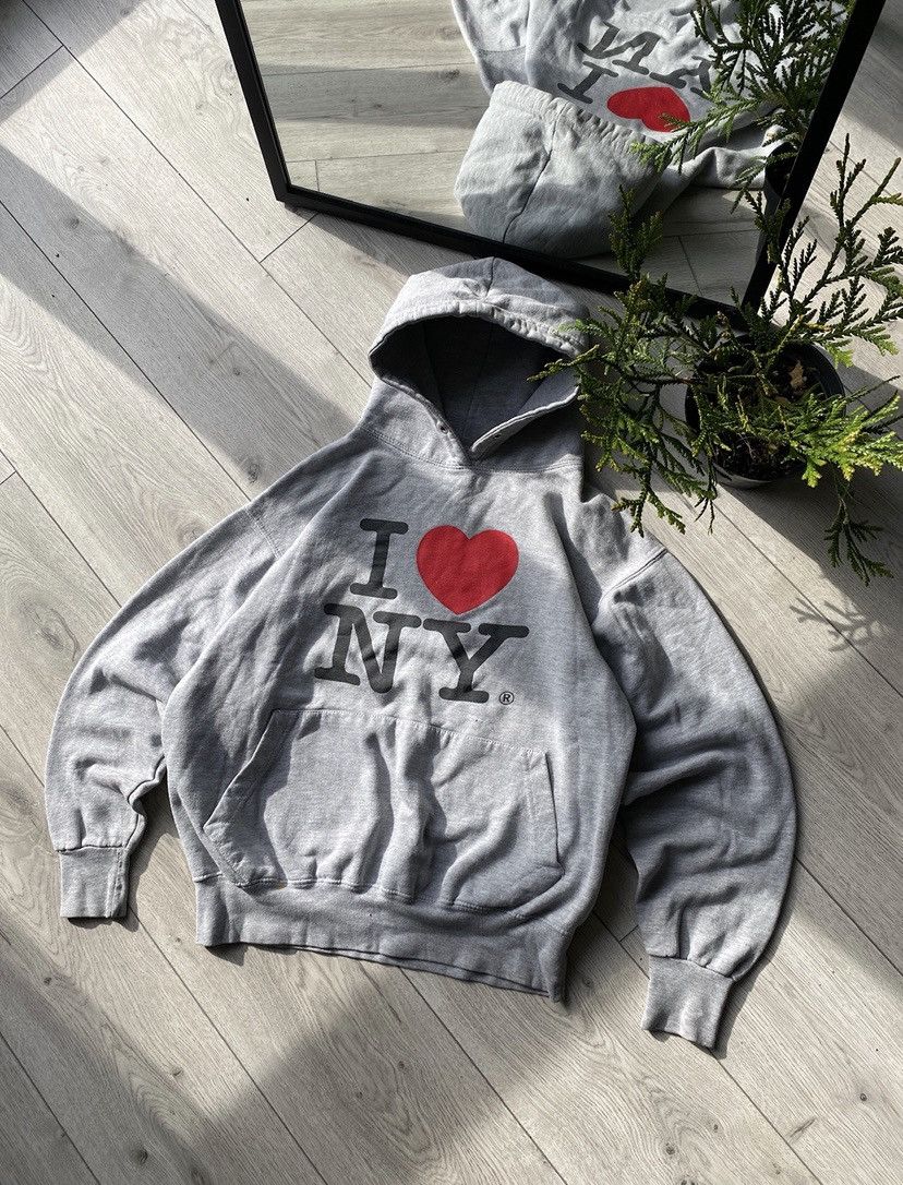 Vintage Vintage I ️ NY Boxy Essential OPIUM Style Hoodie | Grailed