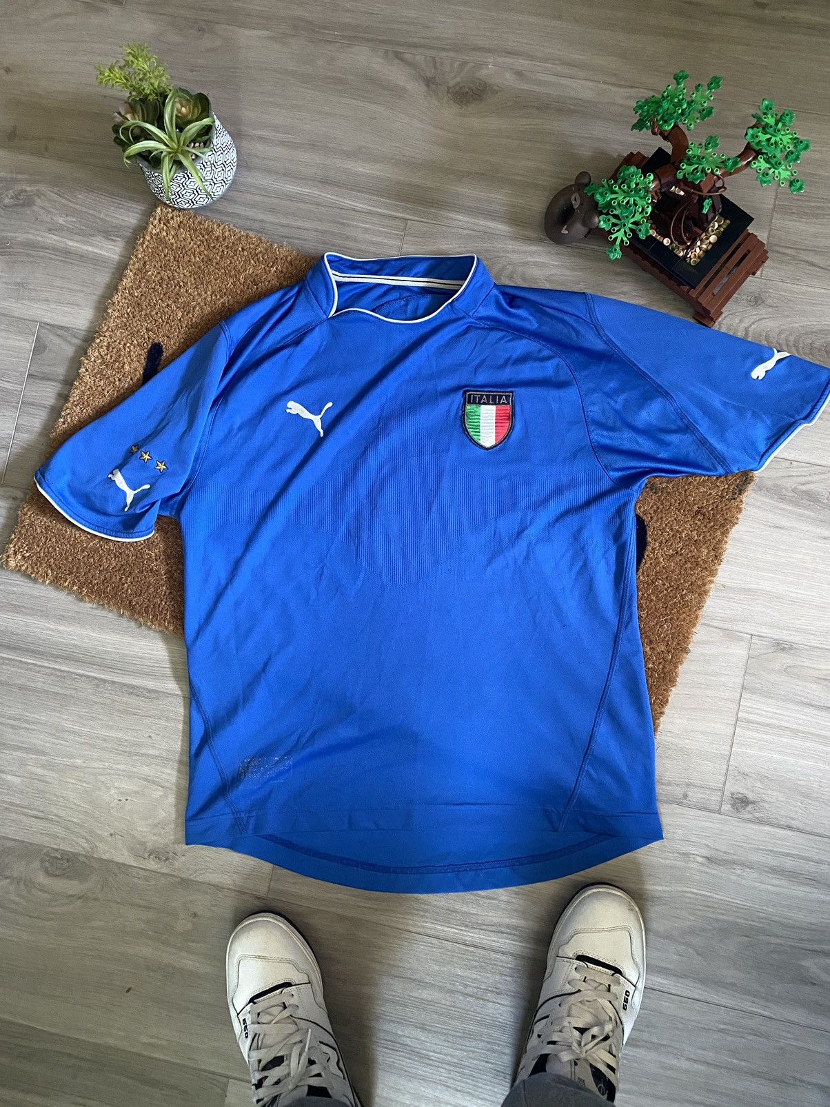 Puma × Vintage Puma Italia 2003-2004 Home Jersey | Grailed