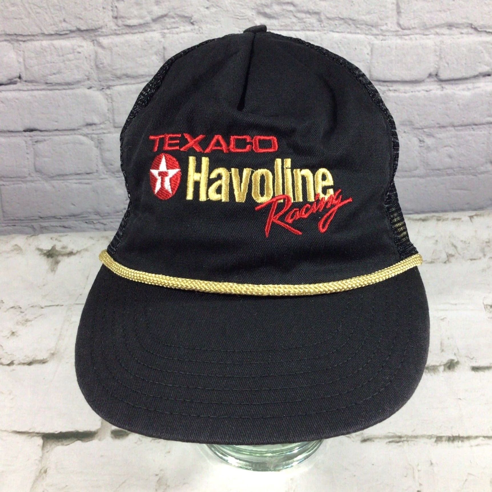 Vintage Authentic Vintage Style Texaco Valvoline Adjustable Snapback ...