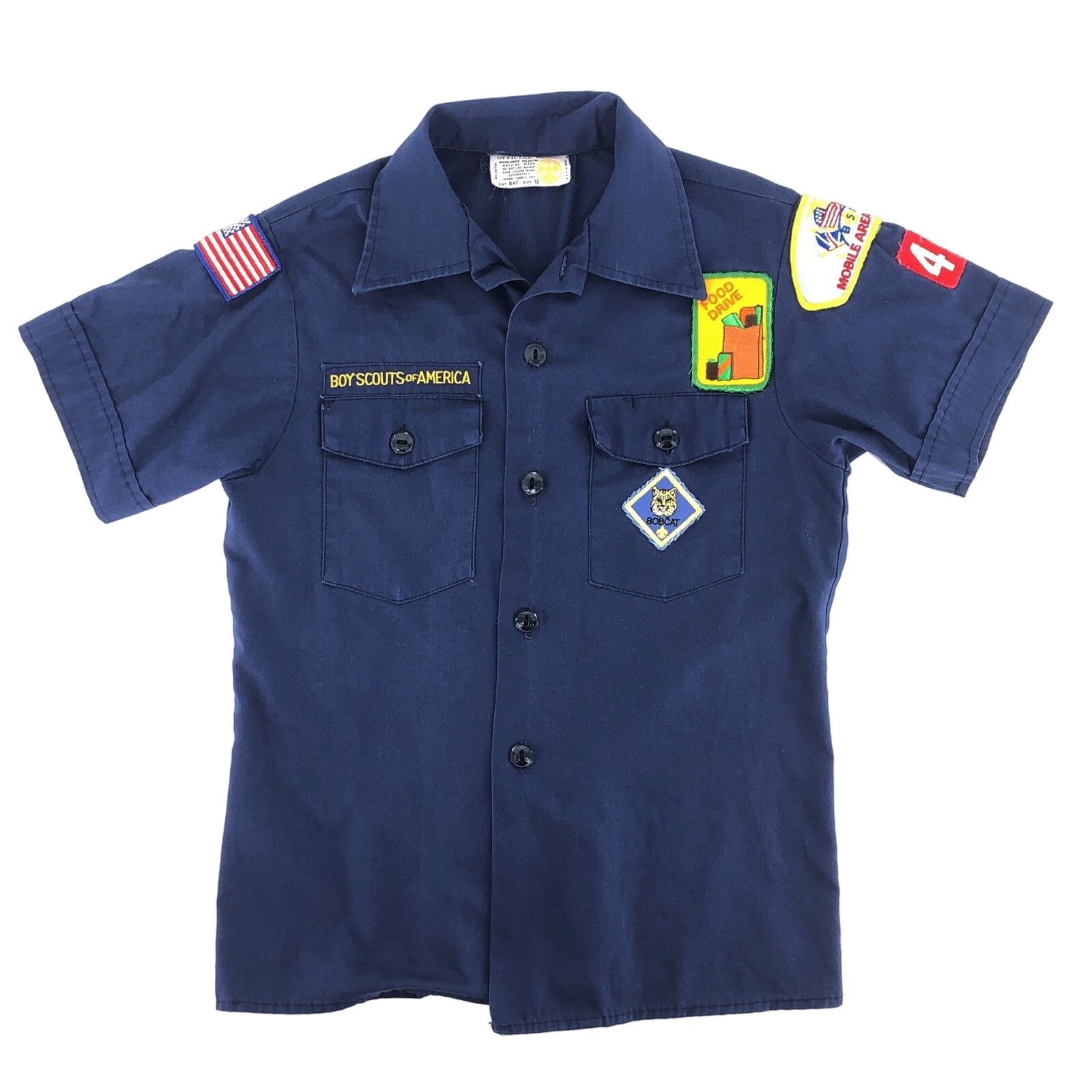 Vintage 80s Boy Scout uniform shirt 1980s vintage | Grailed