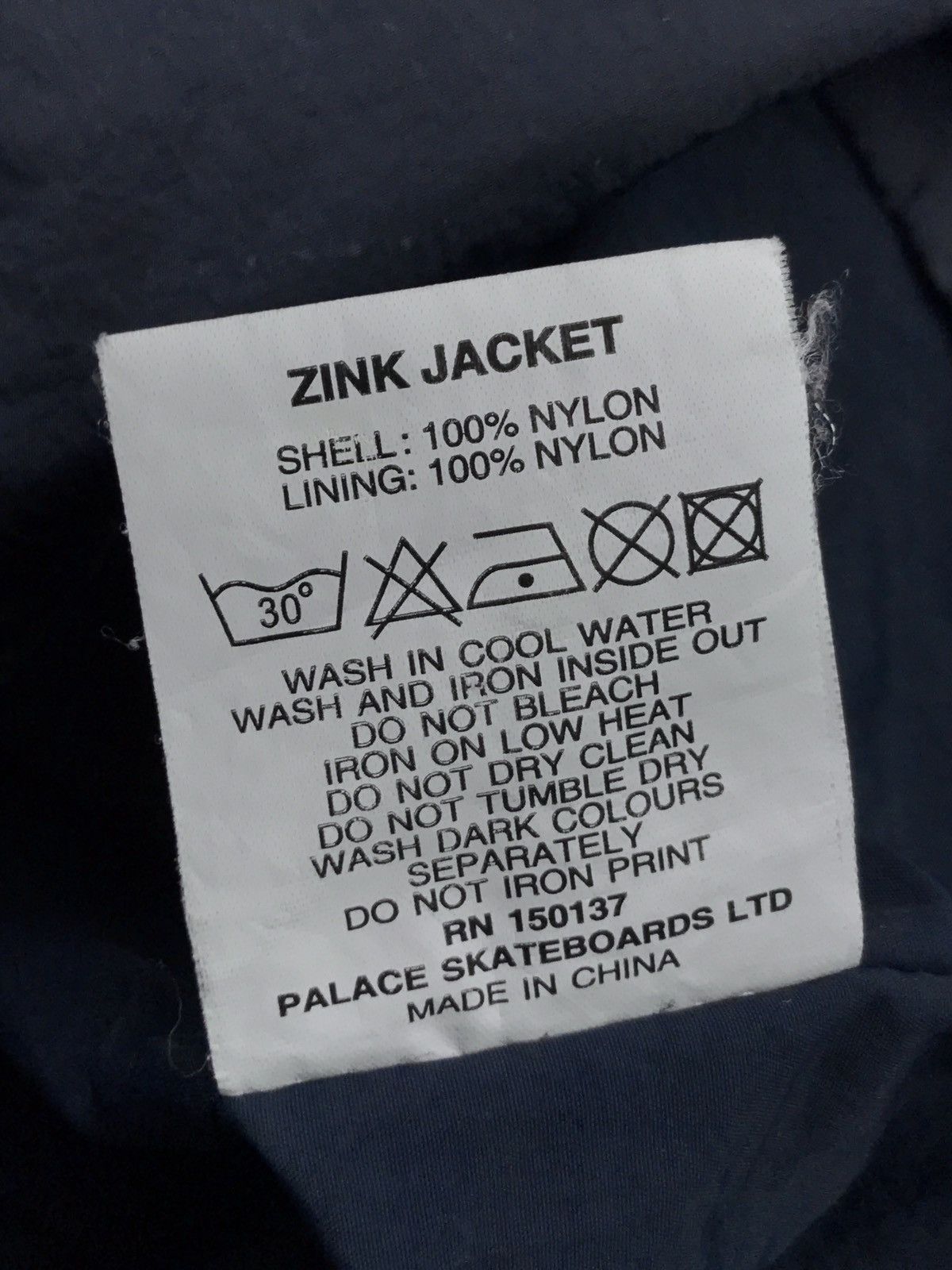 Palace Palace Nylon Jacket | Grailed