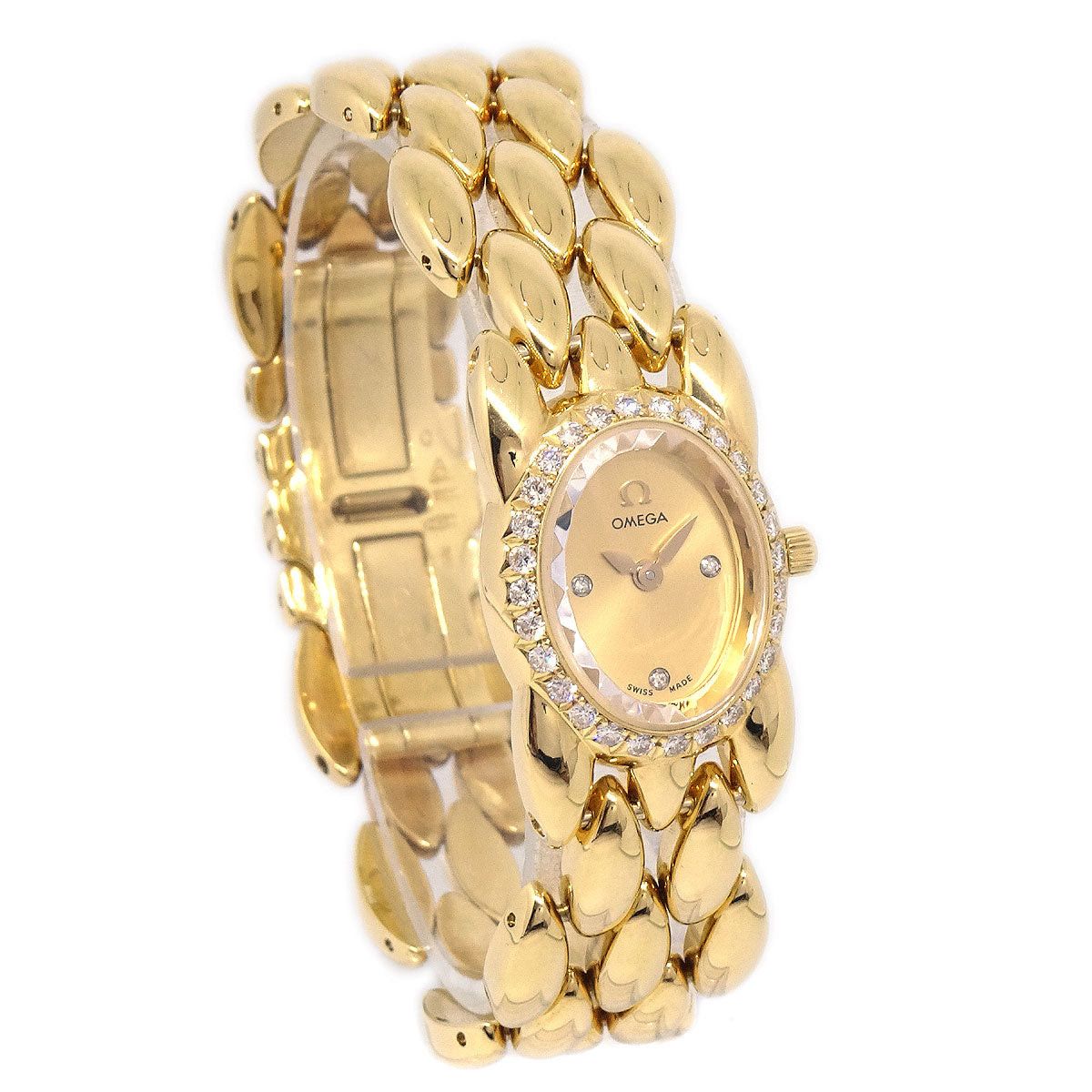 Omega OMEGA 1995 watch Diamond Bezel 3PD 04654 | Grailed