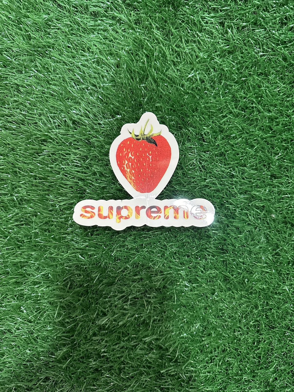 Supreme Supreme Strawberry Berry Sticker | Grailed