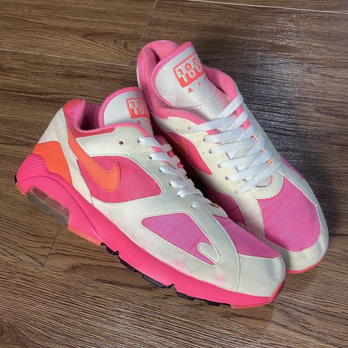 CDG CDG CDG × Comme des Garcons × Nike CDG Nike Air Max 180 Pink Comme ...