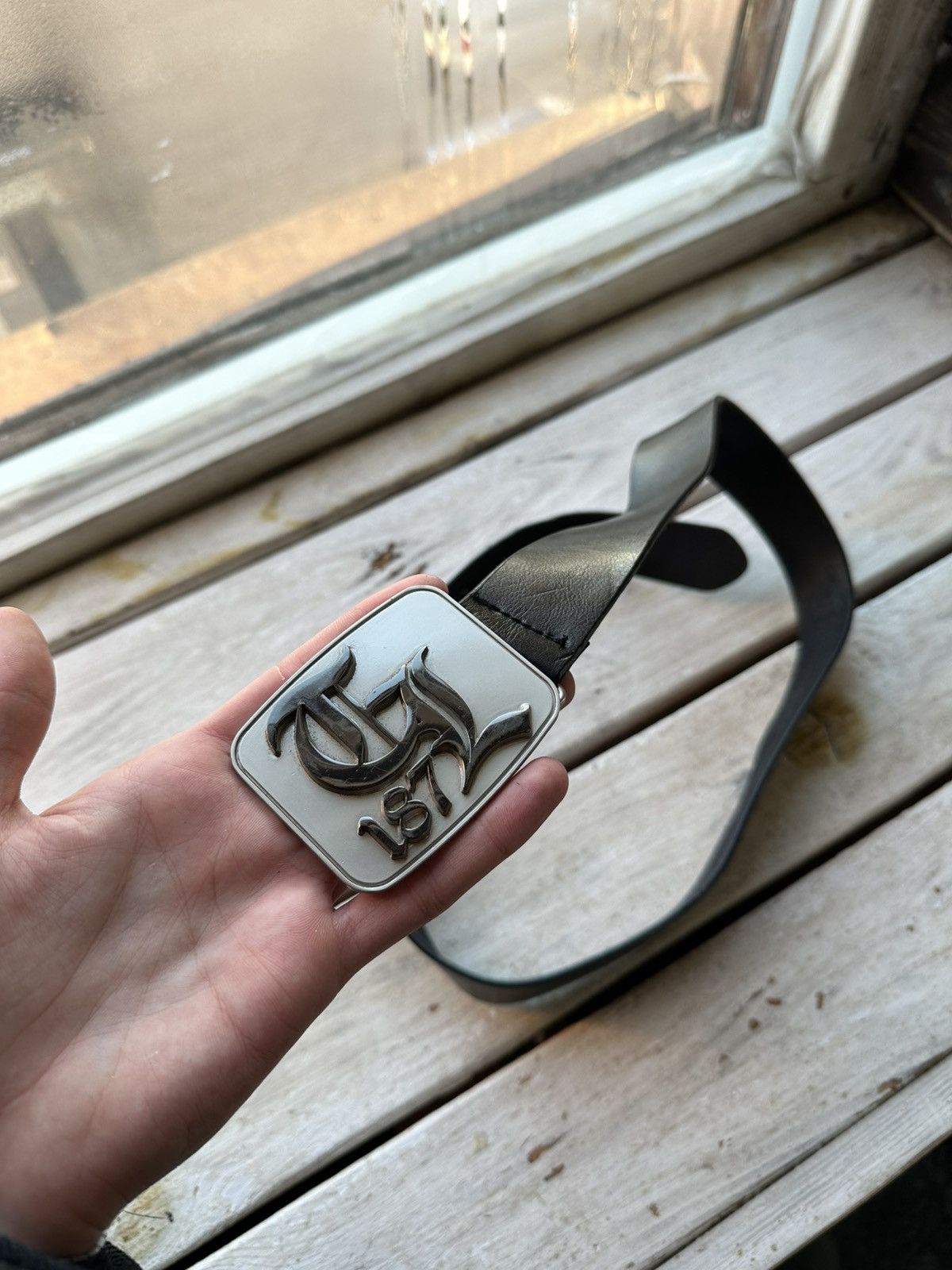 Thug Club × Vintage × Young Thug 🚨 VINTAGE “THUG LIFE” BELT big buckle ...