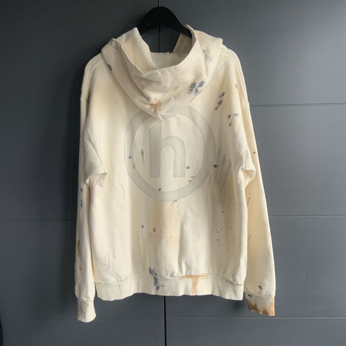 HIDDEN 2023 Hidden “H” Logo Painted Hoodie | Grailed