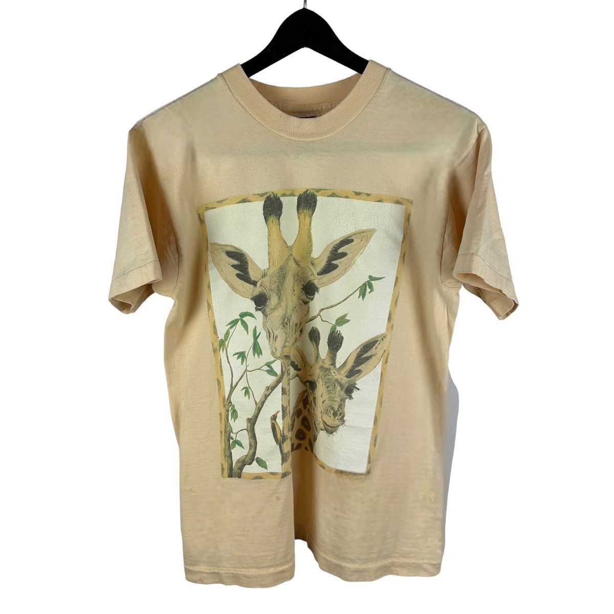 Vintage Vintage 90s Hanes Giraffe Animal Nature Shirt | Grailed