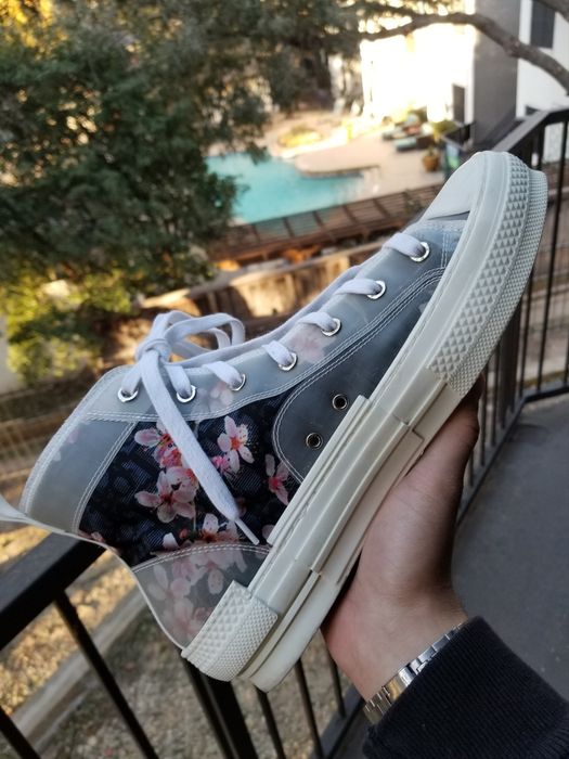 Dior Christian Dior Sorayama B23 Converse High SZ 9 Kim Jones | Grailed