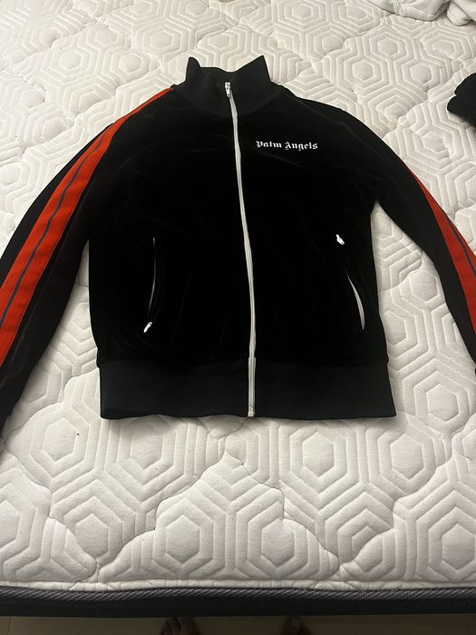 Palm Angels Extremely rare ‘Palm Angels’ sweatsuit (Black/Red) (Valoir ...