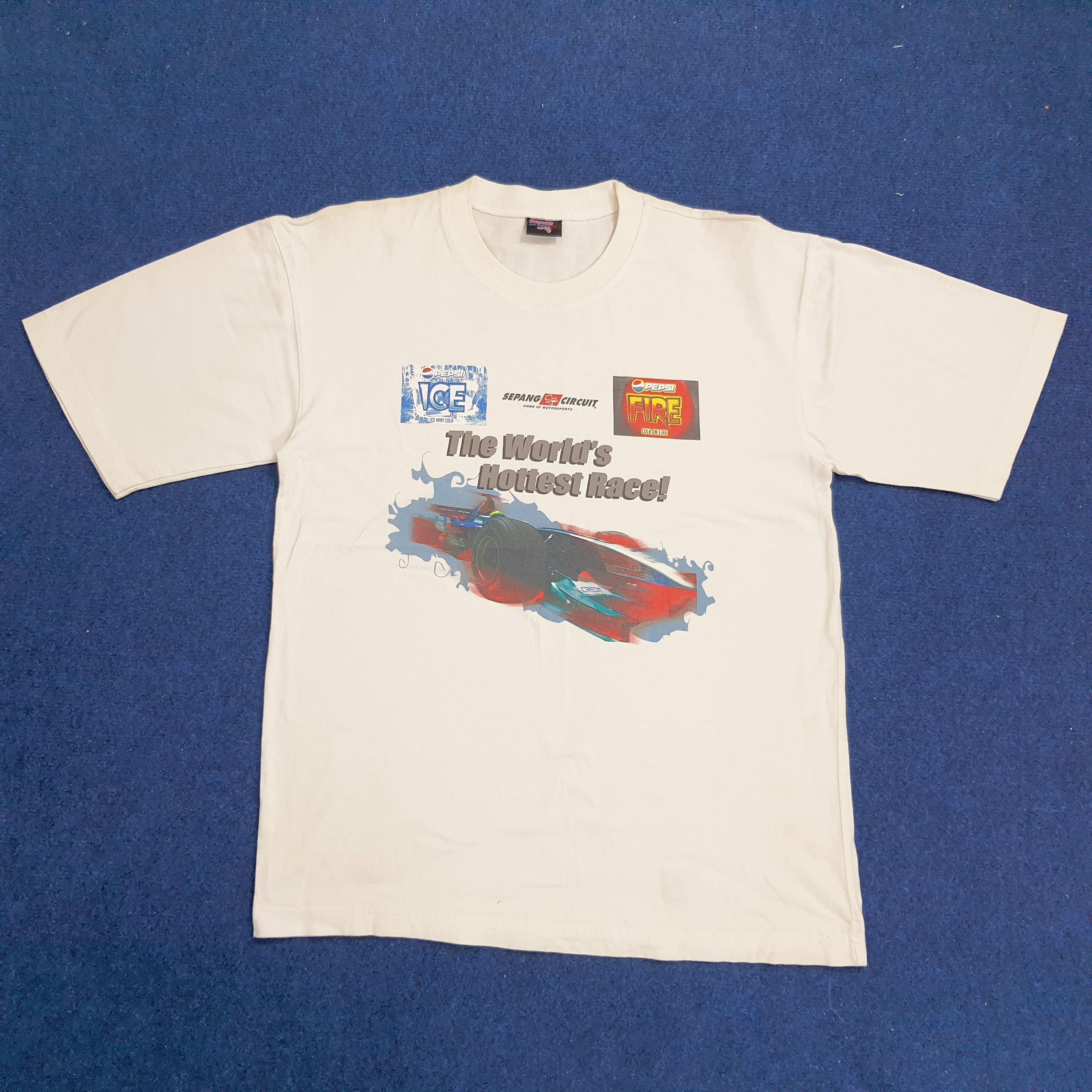 Pepsi × Racing PEPSI PETRONAS Malaysian Grand Prix 2005 Racing Tshirt ...
