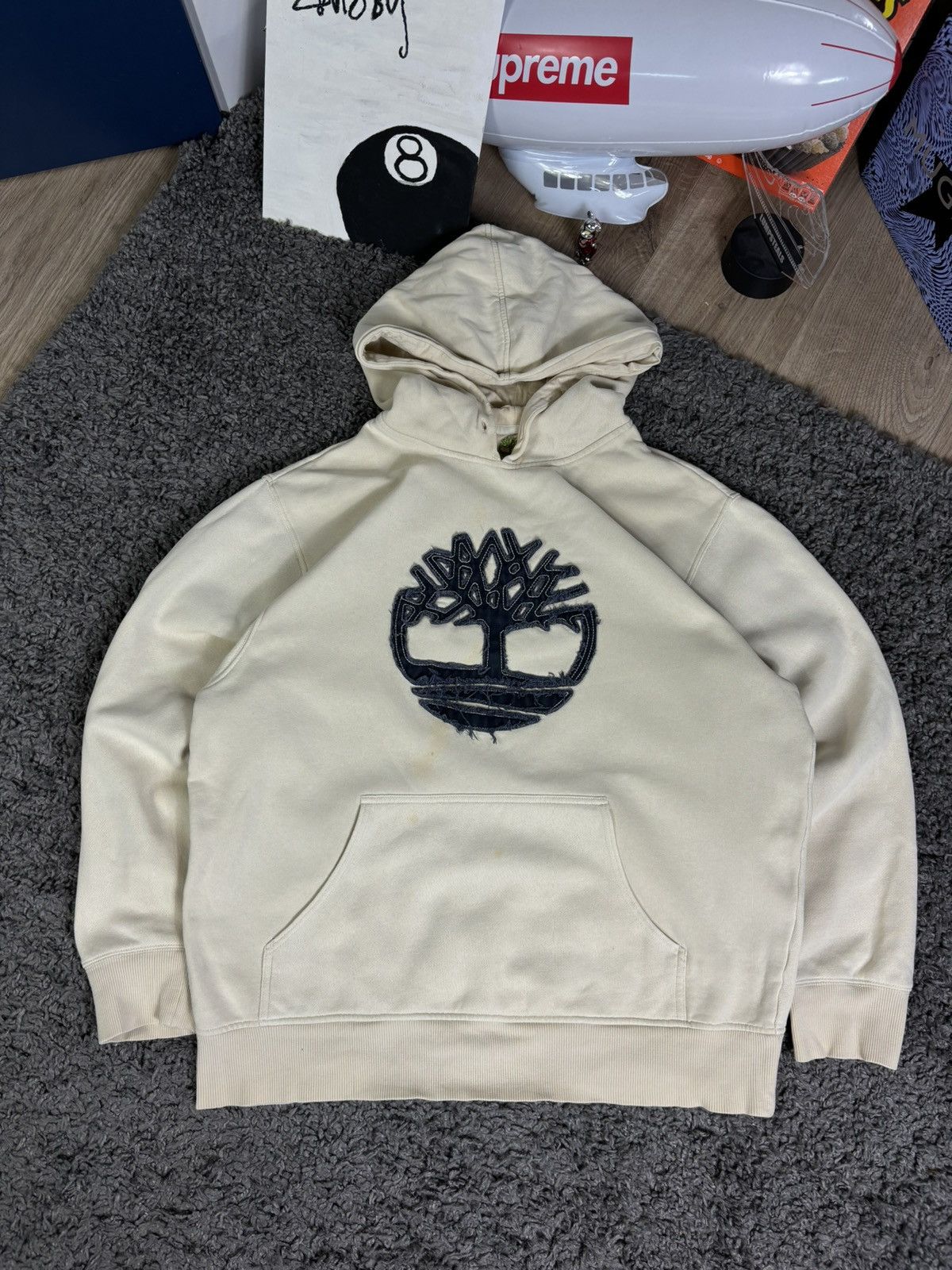 Streetwear × Timberland × Vintage Vintage Y2K Faded Distressed Boxy ...