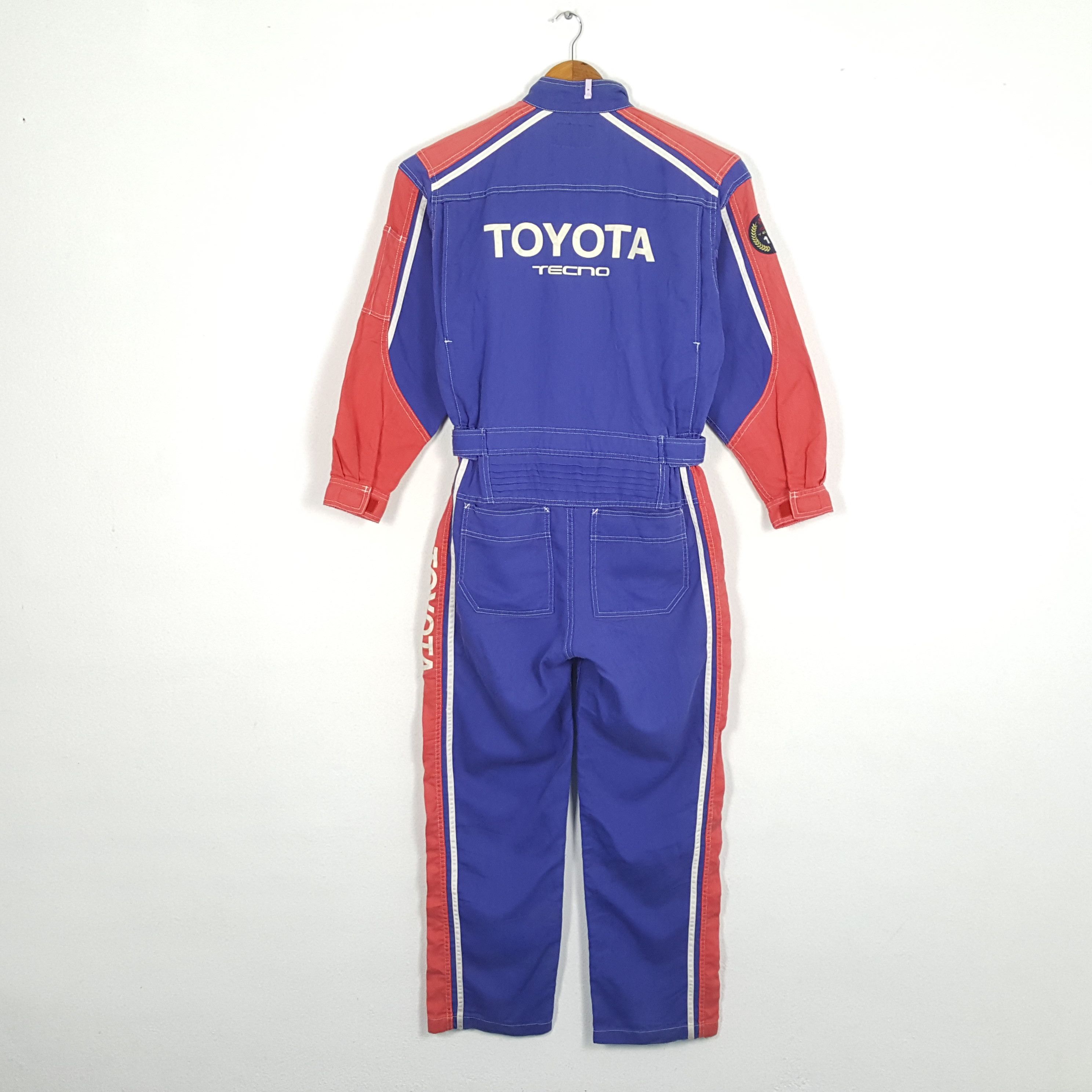 Vintage Vintage TOYOTA TECNO Japanese Racing Team Coverall Jacket | Grailed